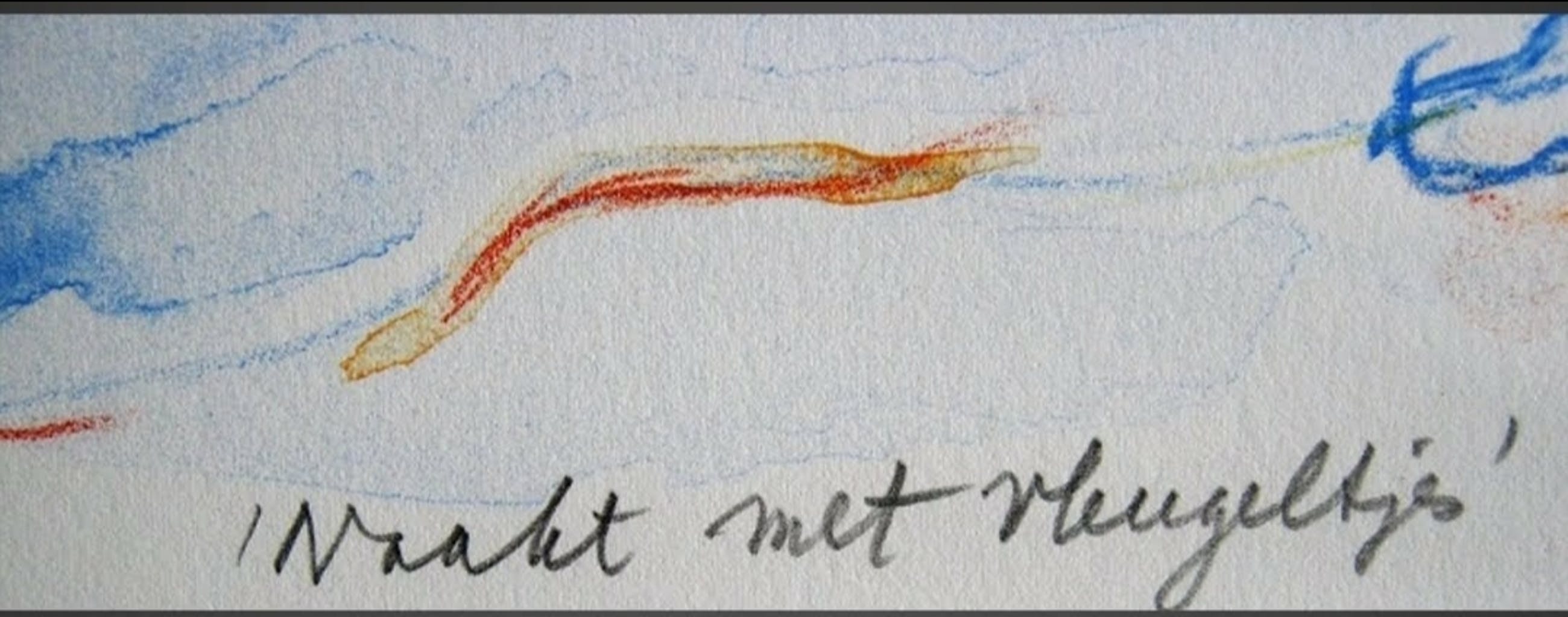 Paul de Lussanet - Naakt met vleugeltjes - gesigneerd - 1995 - 200 ex ...