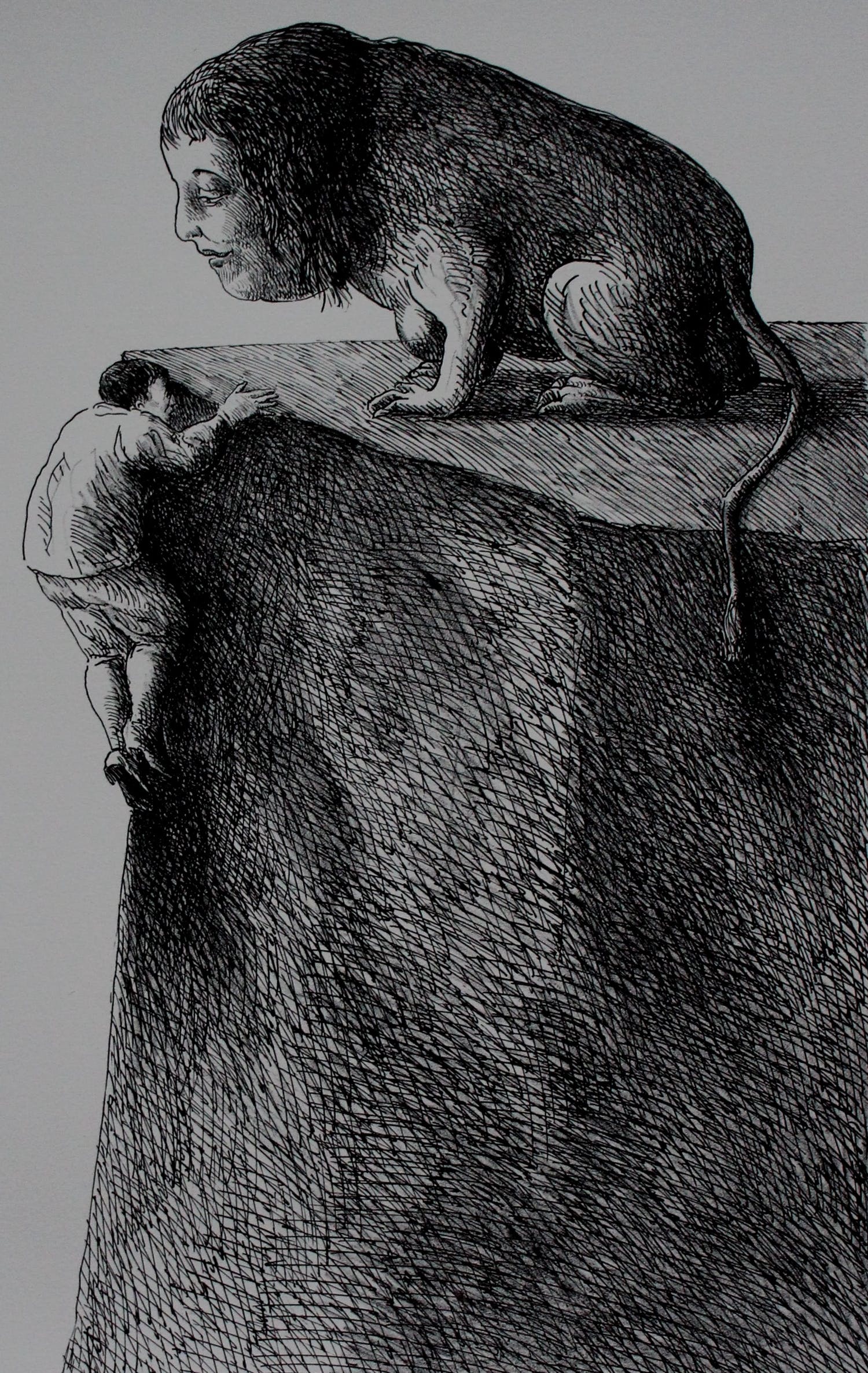 Roland Topor - Litho: En Tete Verkocht | Kunstveiling.nl