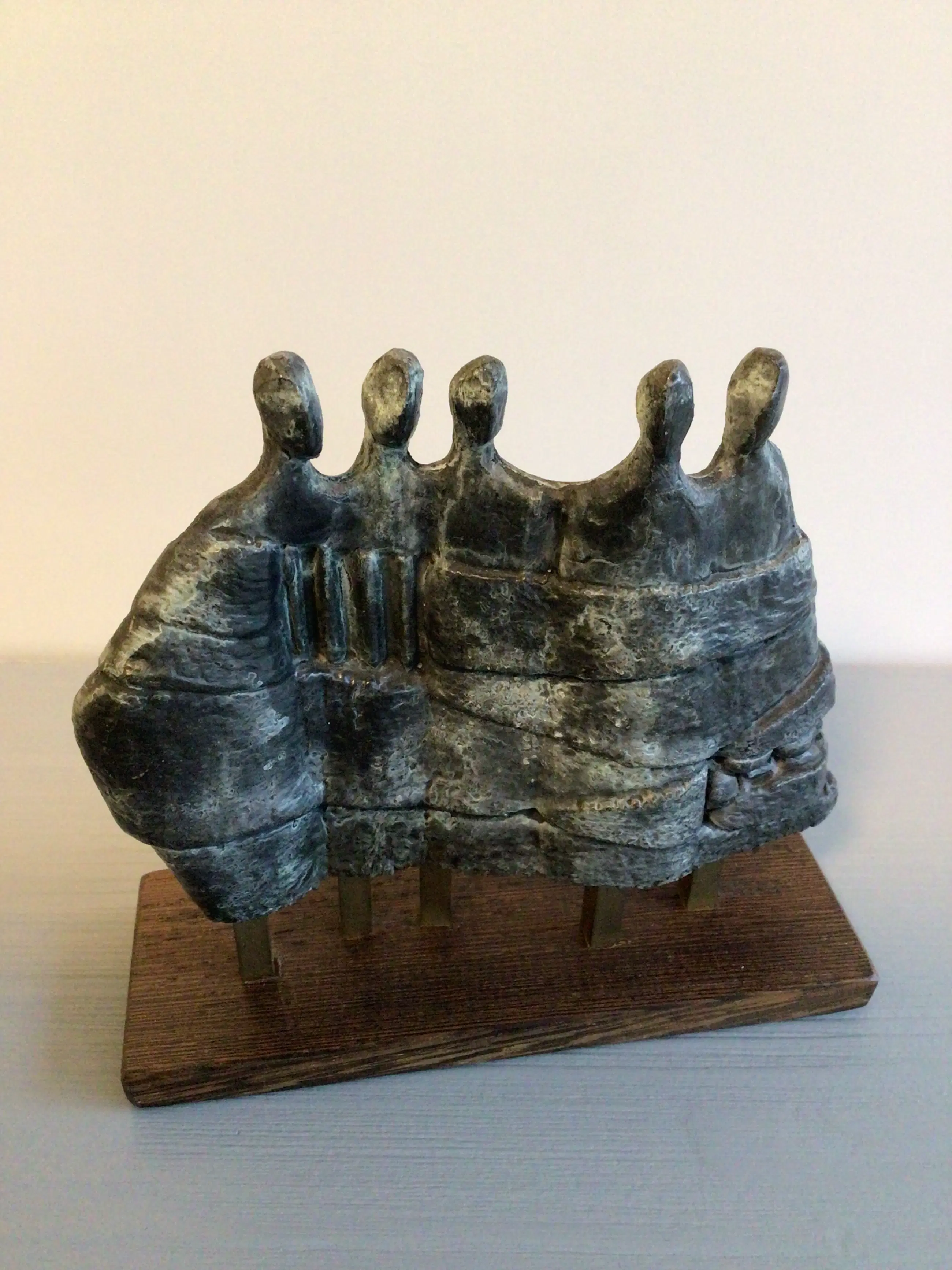 Judith Braun - Sculptuur “ Kracht door eenheid “ zeldzaam Verkocht ...