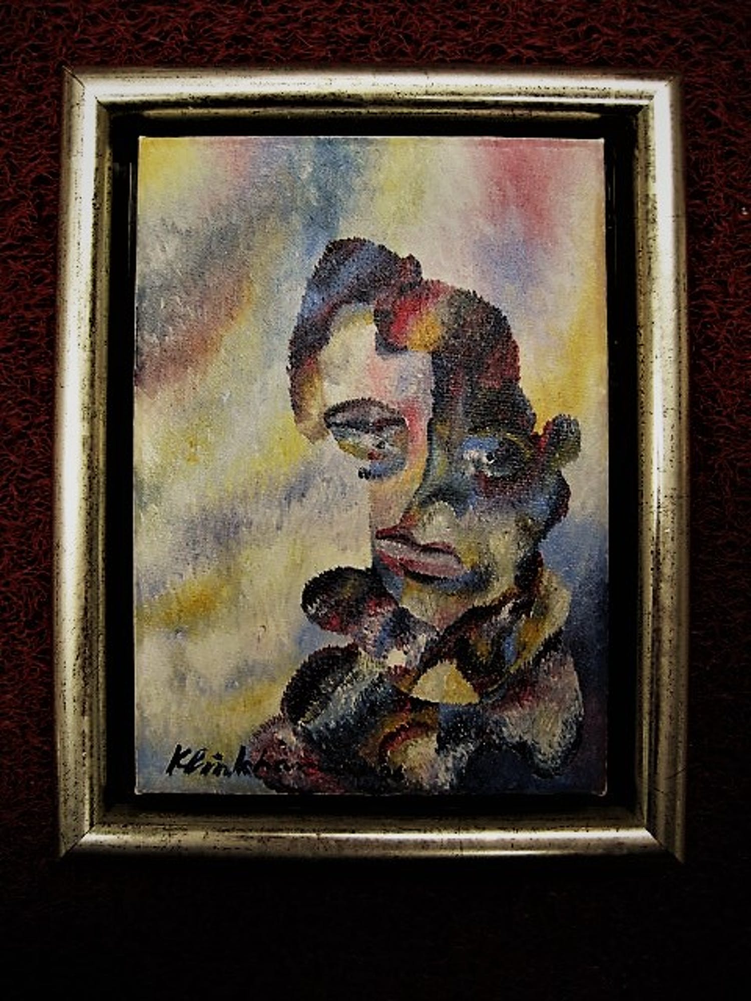 Henk Klinkhamer - Non-Conformist - Fraai Expressionistisch portret ...