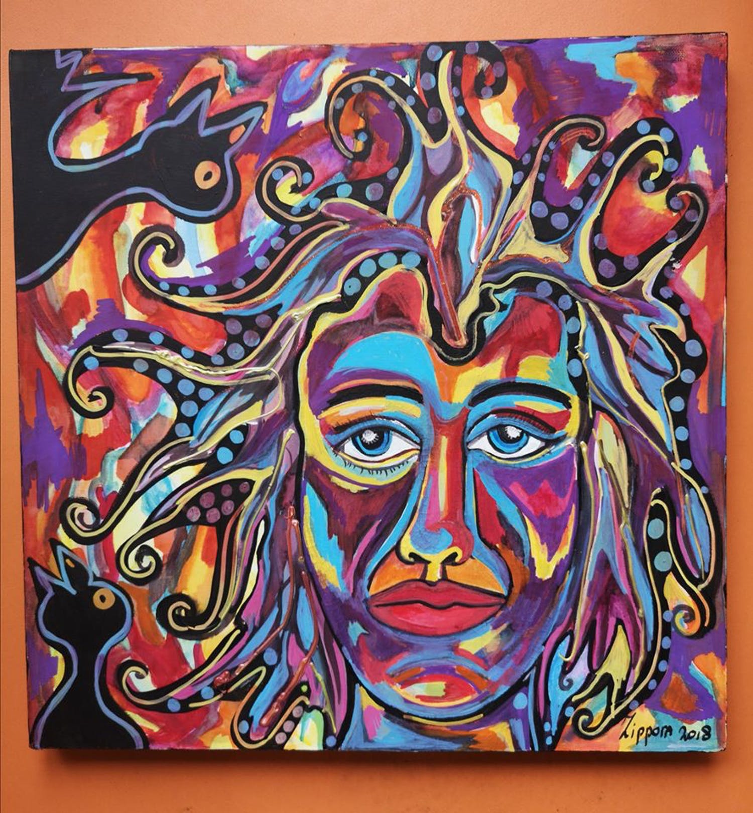 Zippora Sahanaja - Zippora Meijer - Faith - Verkocht | Kunstveiling.nl