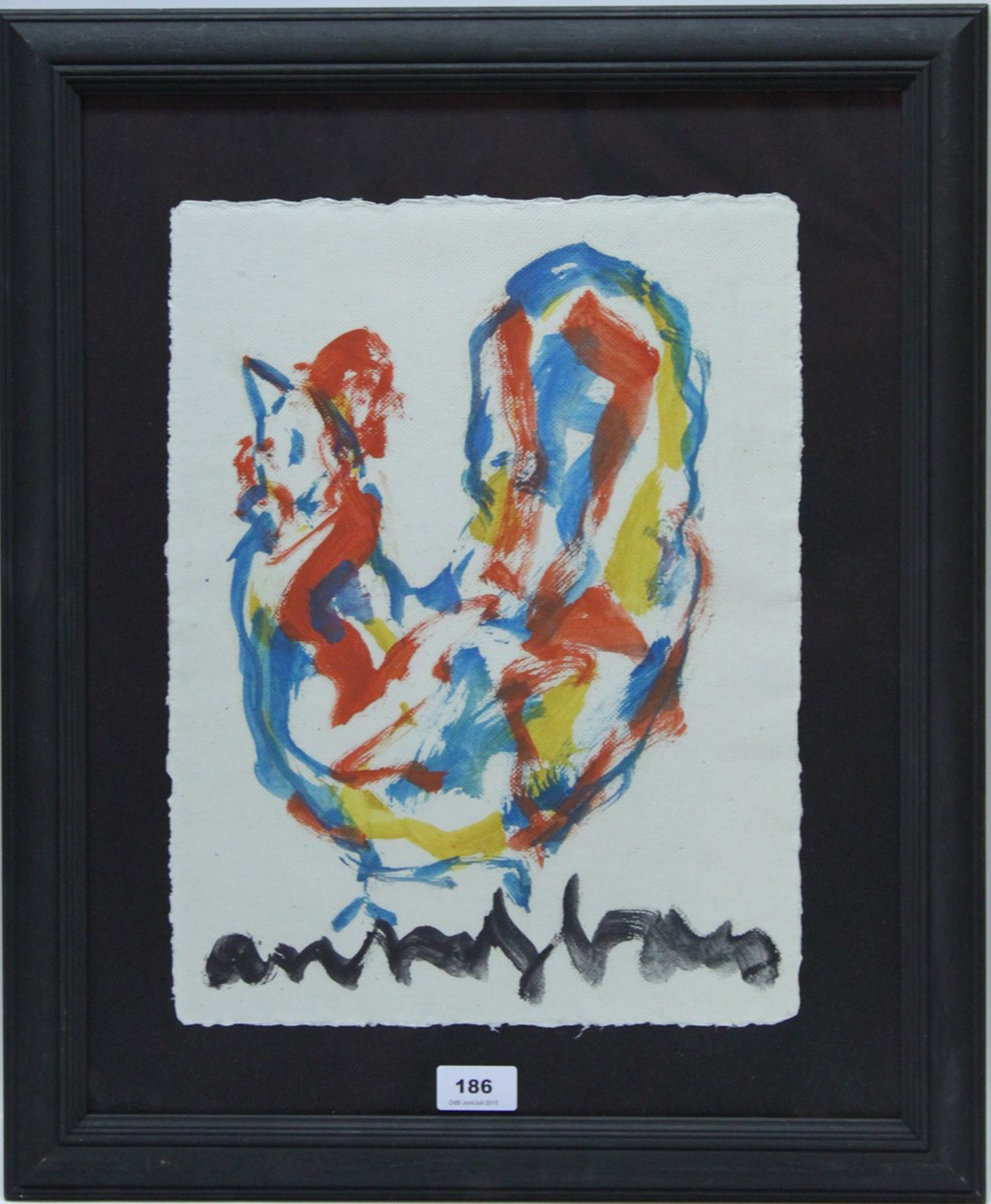 Anton Heyboer - Spetterkip Verkocht | Kunstveiling.nl