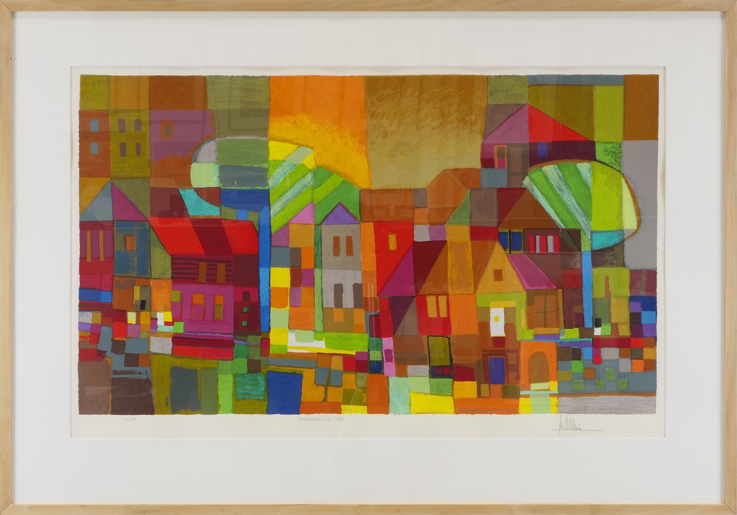 Ton Schulten - Mozaïekstad Verkocht | Kunstveiling.nl