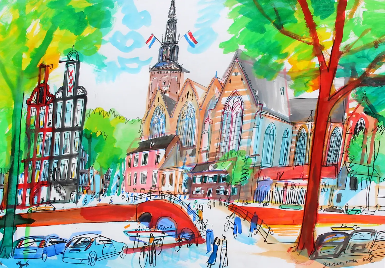 Veilingresultaten van Guus van Eck | Kunstveiling.nl