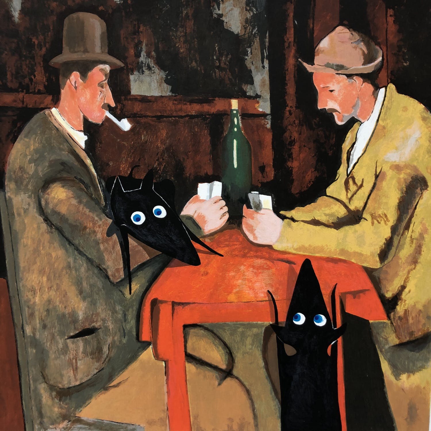 Peter Bastiaanssen - Yapping Cezanne Verkocht | Kunstveiling.nl