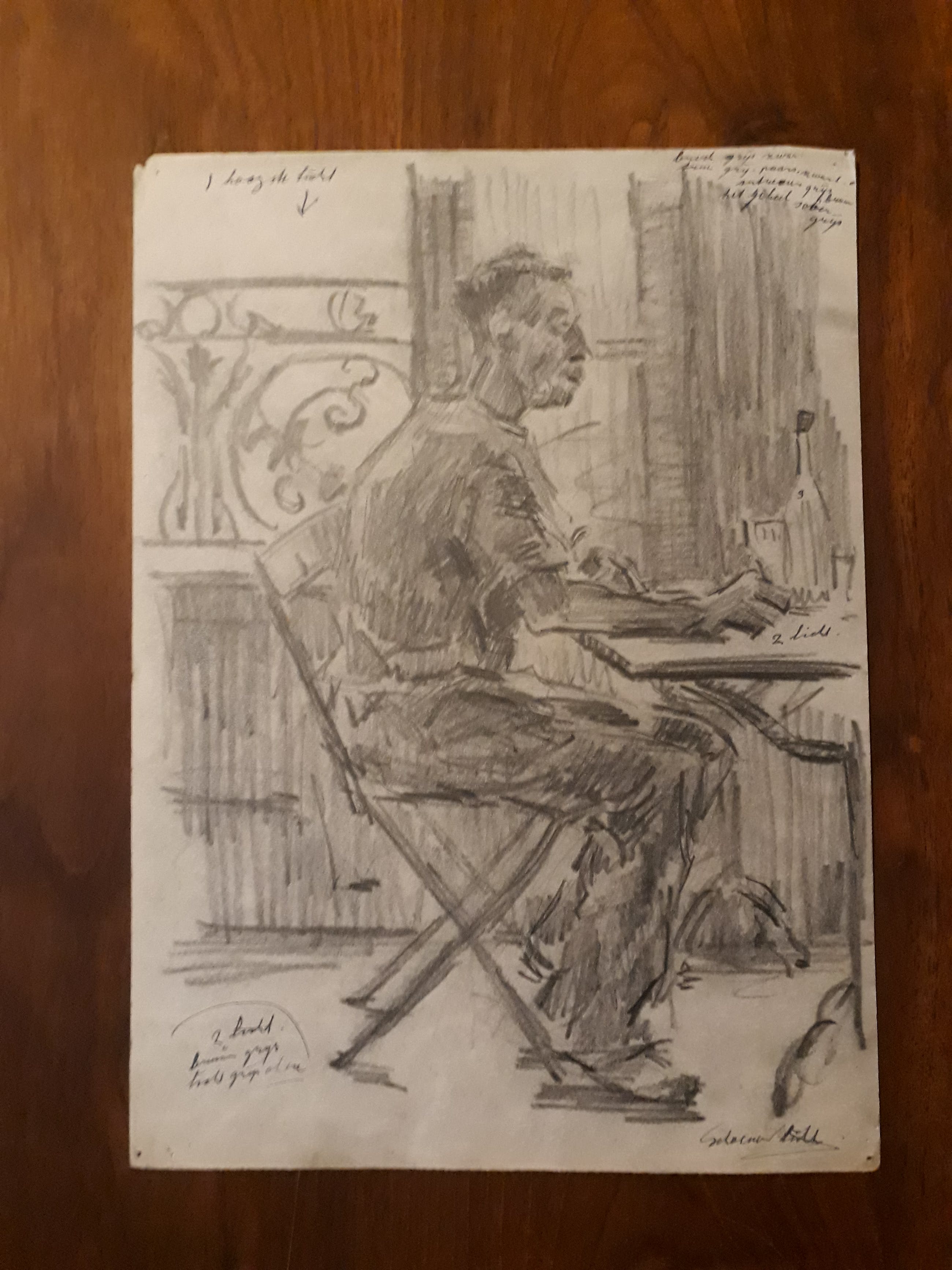 Jan Vink - 12 potlood tekeningen Verkocht | Kunstveiling.nl