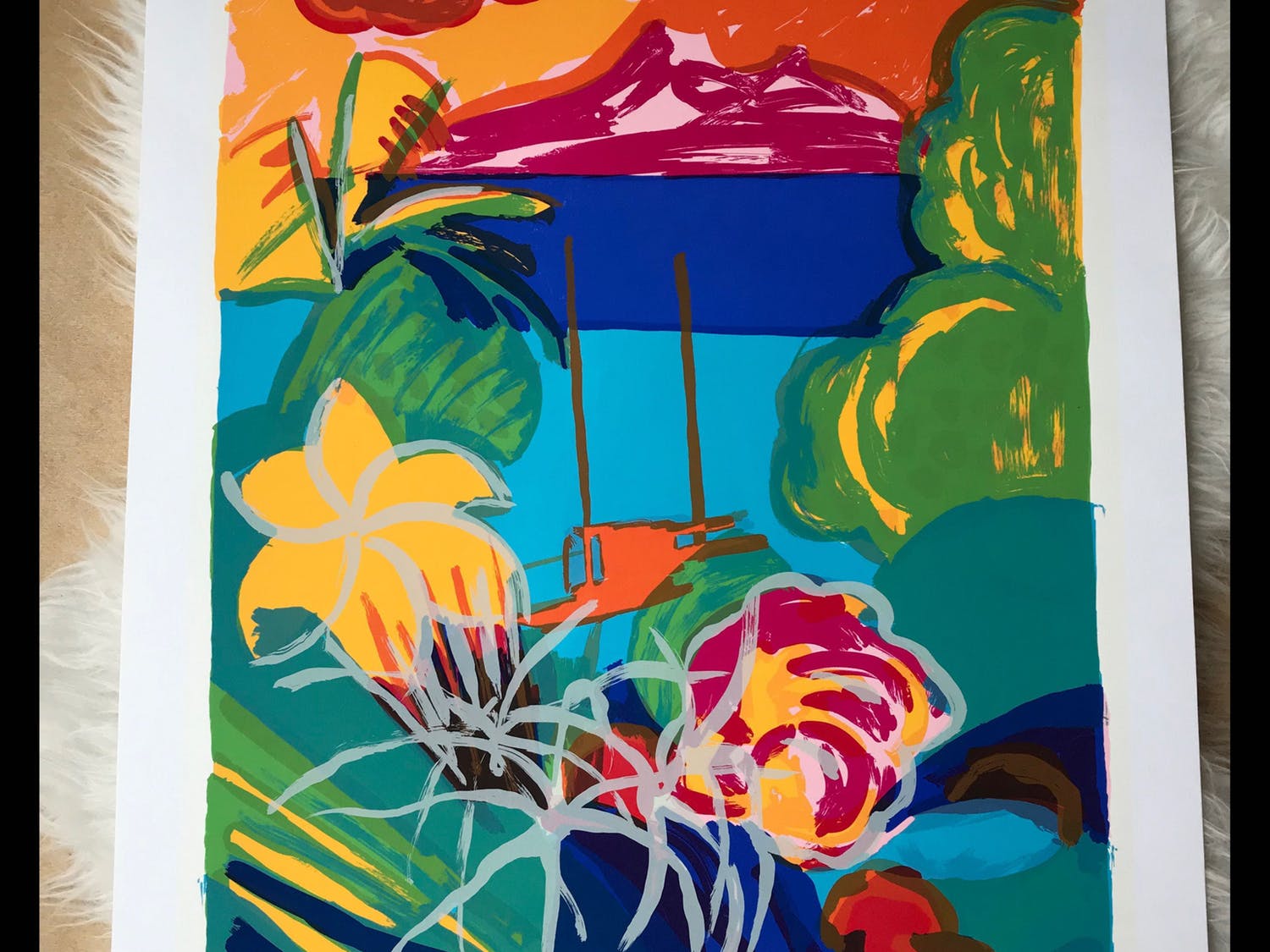 Frank Rosen - Papeete Verkocht | Kunstveiling.nl