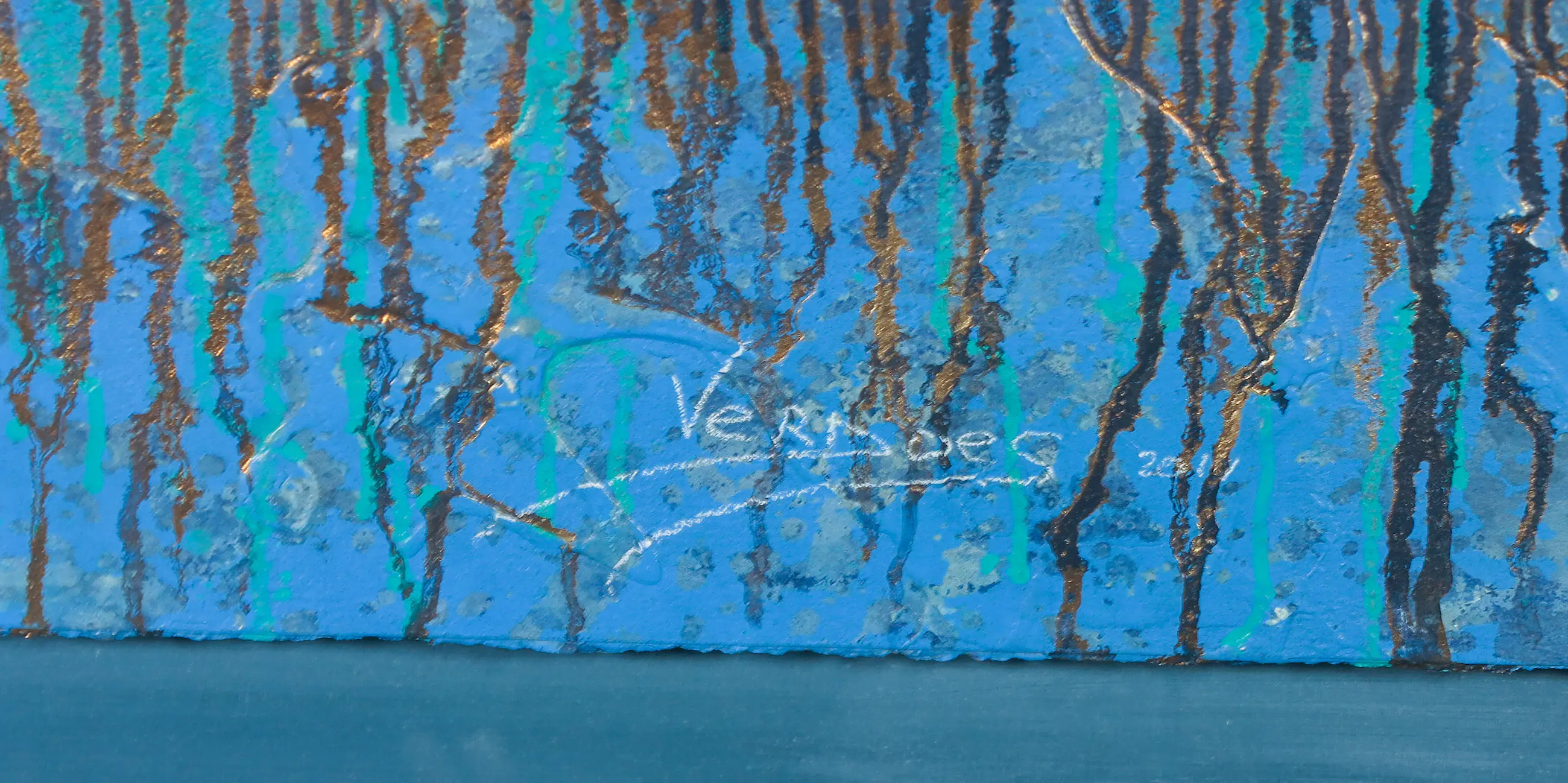 Mark Verdoes - Gemengde techniek op board en paneel, Vlinder Verkocht ...