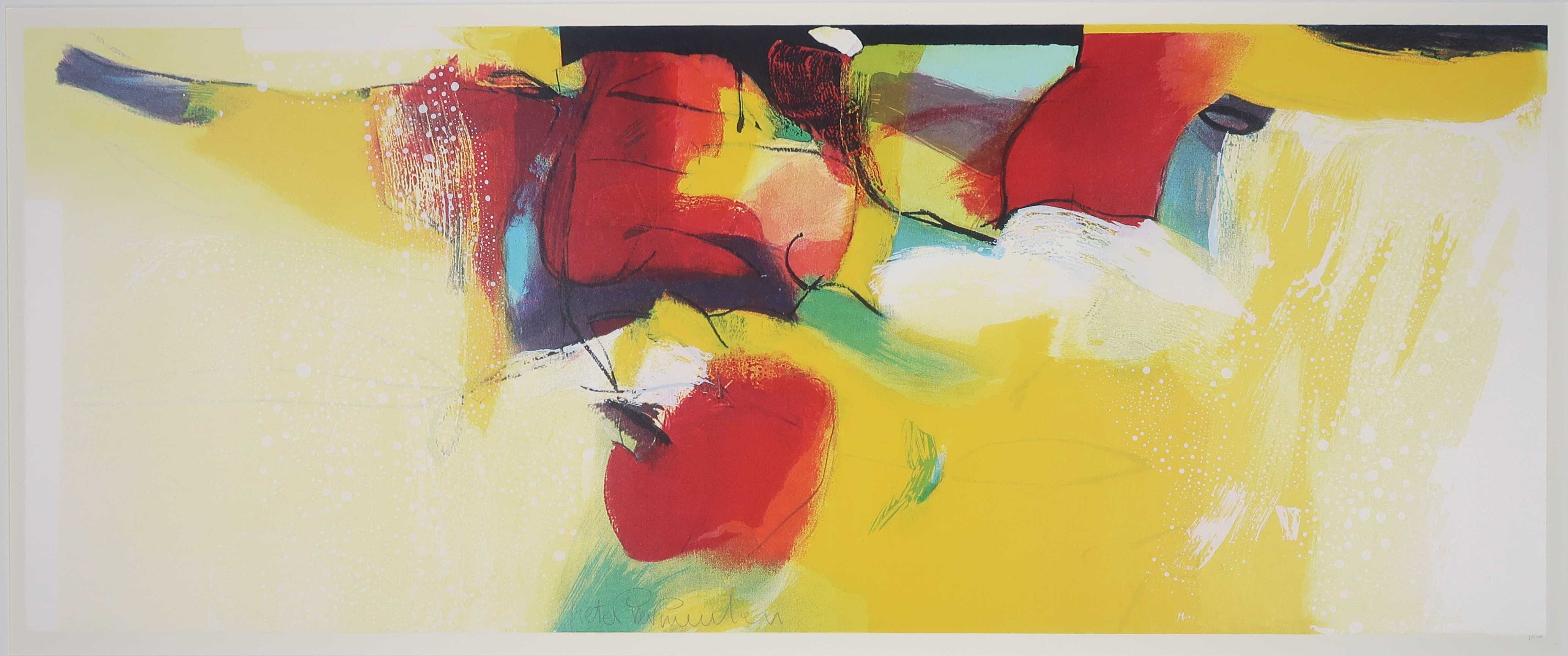 Pieter Vermeulen - Zeefdruk, Kersenschaal (Groot) Verkocht ...