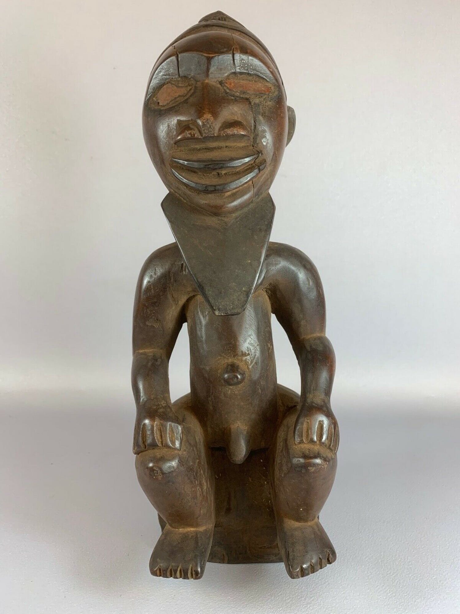 Yombe - 210233 - OLD Tribal used African Yombe statue - Congo. Verkocht ...
