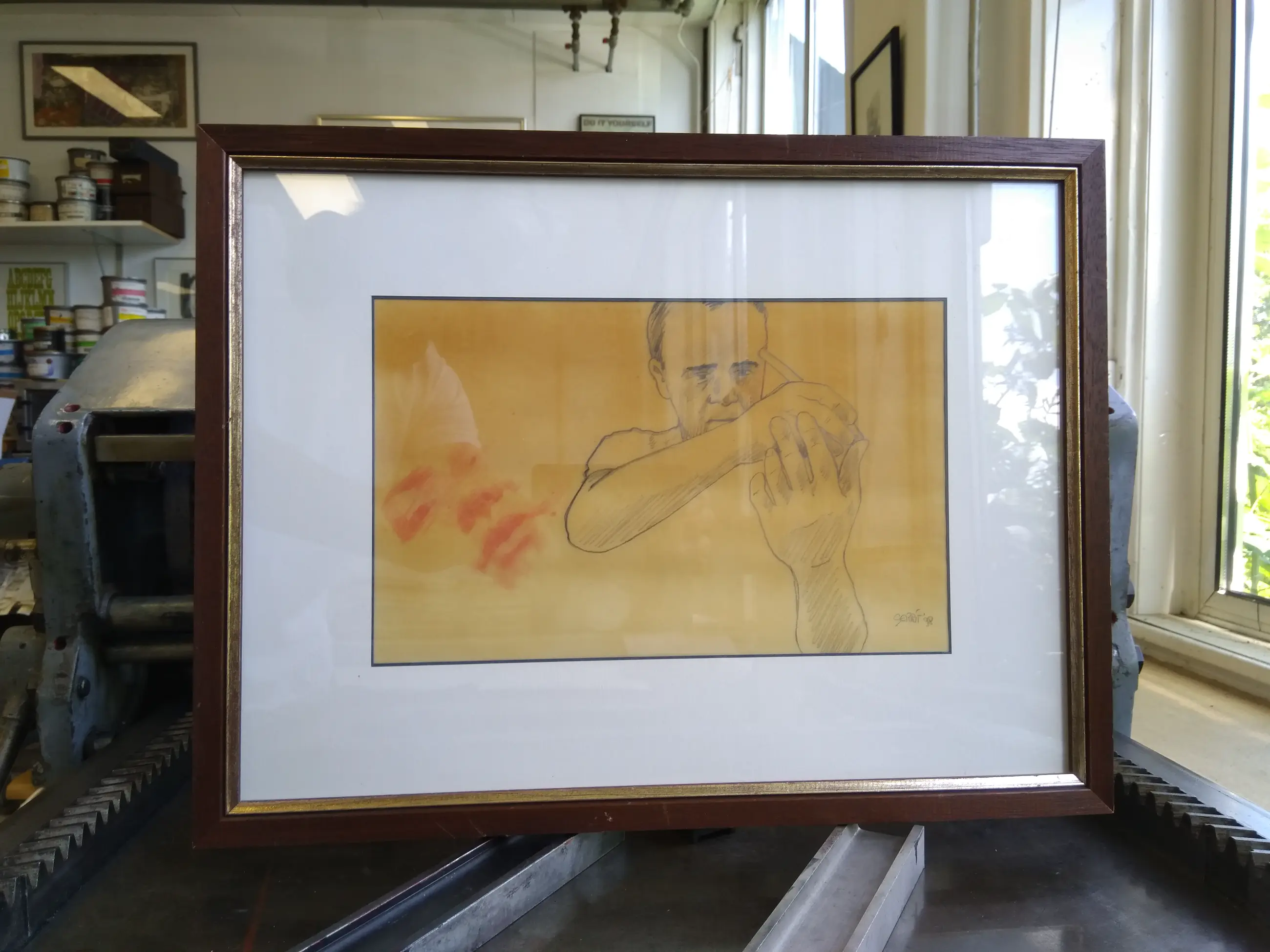 Gerrit van Dijk - Animatie-cel (frame) uit ''I Move, So I Am (1998 ...