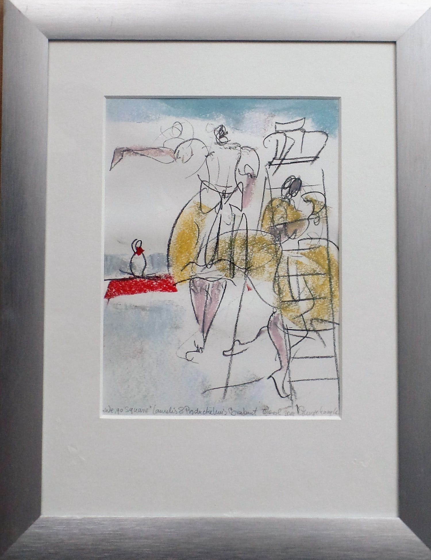 Guusje Kaayk - Oerol 2002 - Tekening Verkocht | Kunstveiling.nl