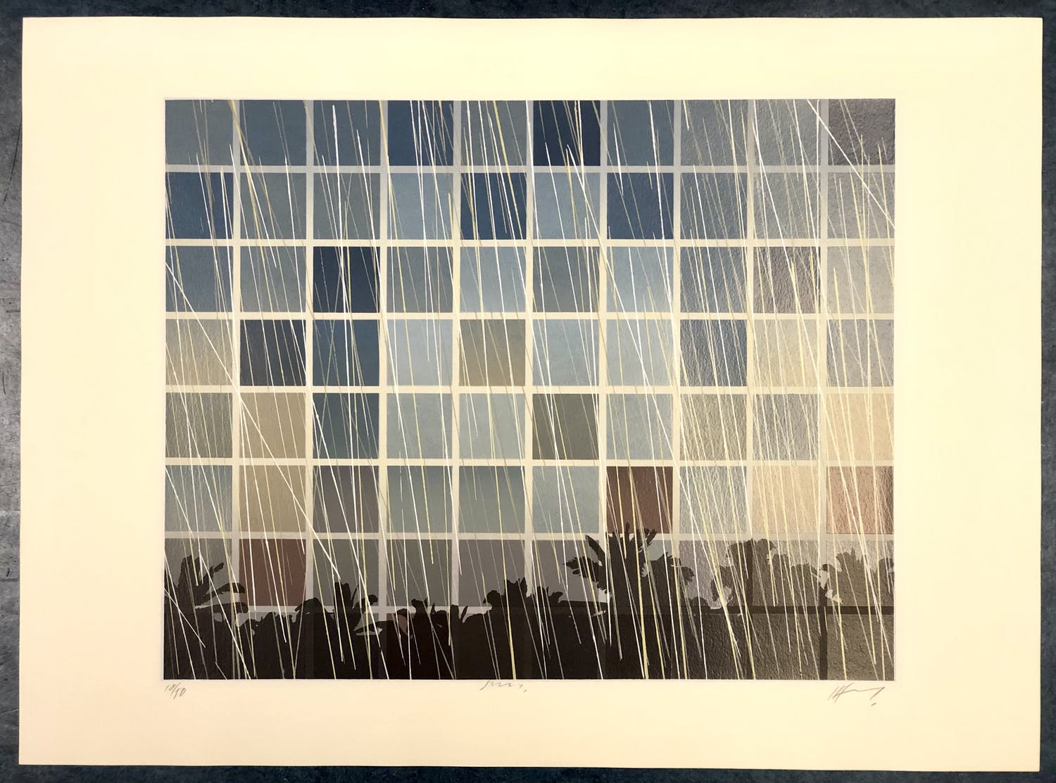 Jan Hendrix - Abstract landschap Verkocht | Kunstveiling.nl