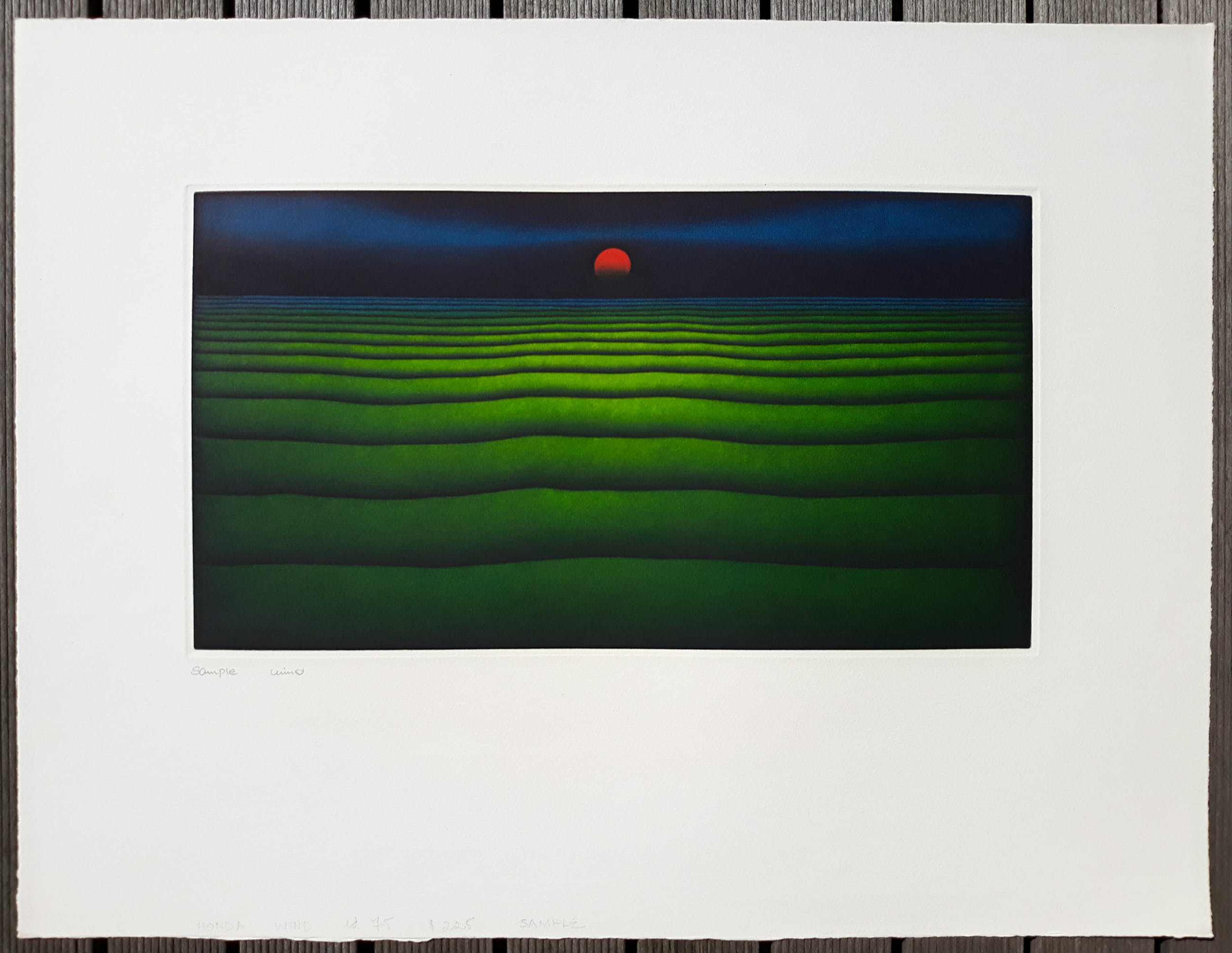Kazuhisa Honda - Wind, mezzotint ets Verkocht | Kunstveiling.nl Kazuhisa Honda - Wind, mezzotint ets Verkocht | Kunstveiling.nl