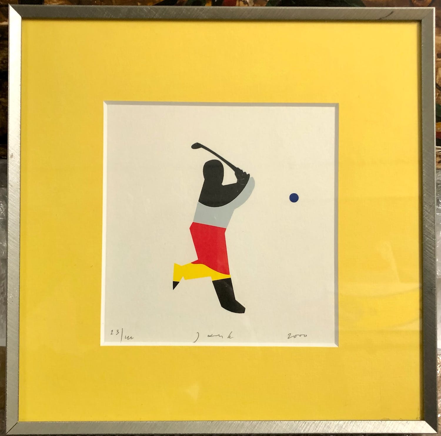 Jan Snoeck - De Golfer Verkocht | Kunstveiling.nl