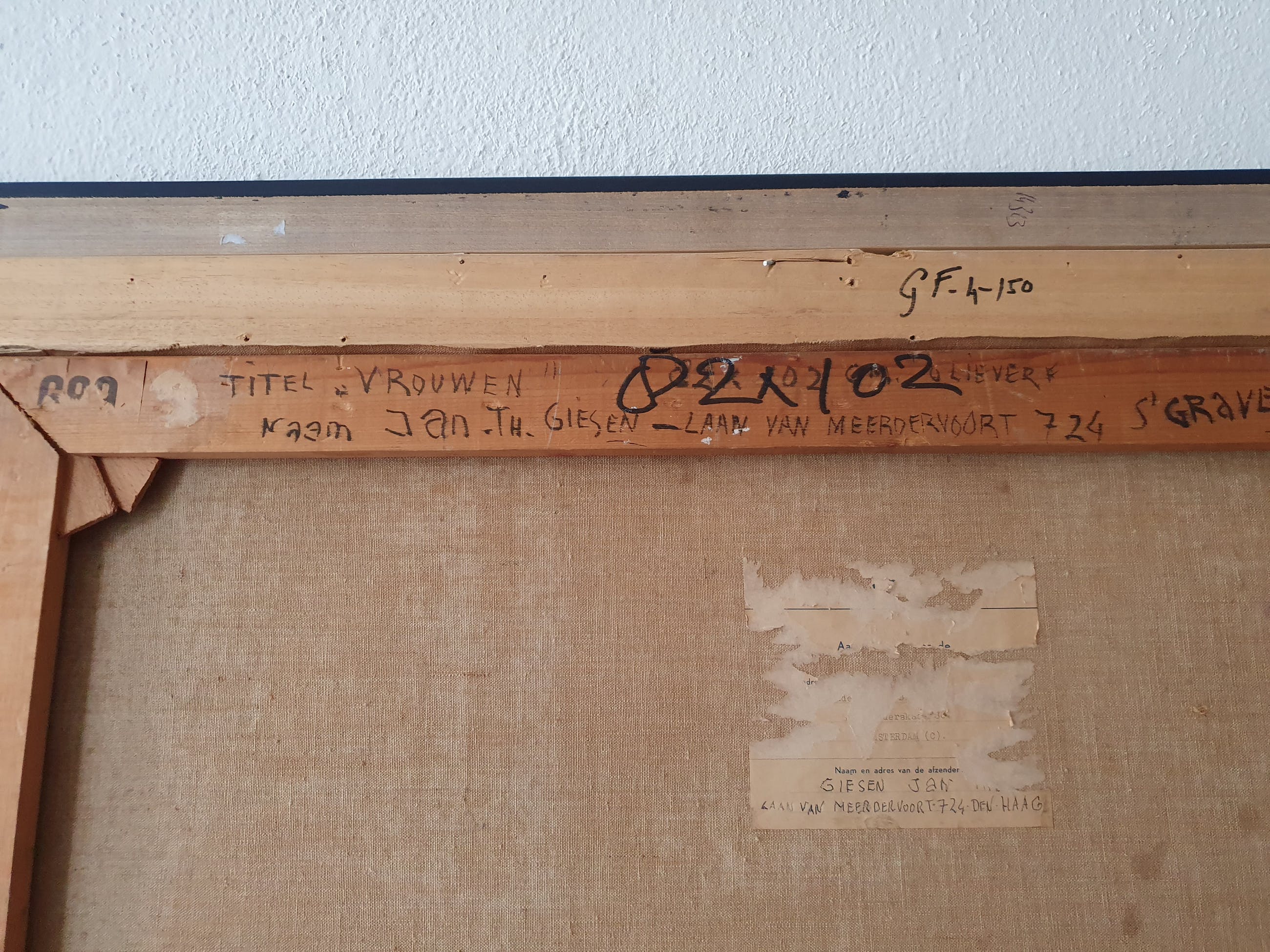 Jan Giesen - Vrouwen (groot formaat in luxe lijst) kopen? Bied vanaf 150!