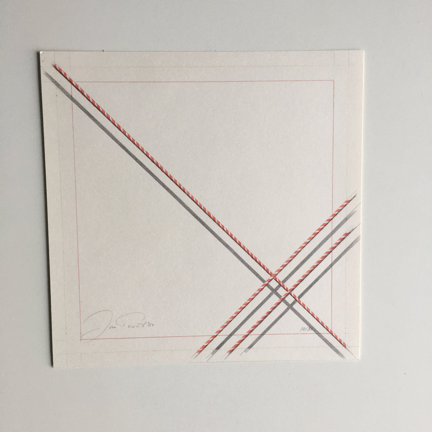 Jan Praet - “Draden” Verkocht | Kunstveiling.nl