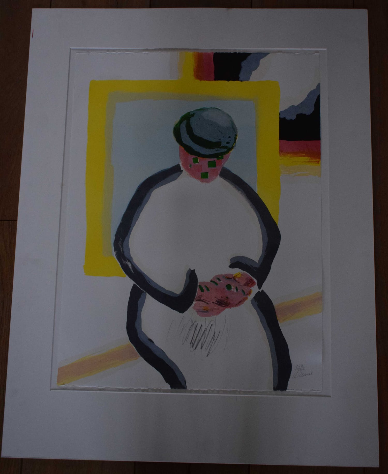 Roger Raveel - litho - La Berceuse verkocht! Bekijk de veilingopbrengst.