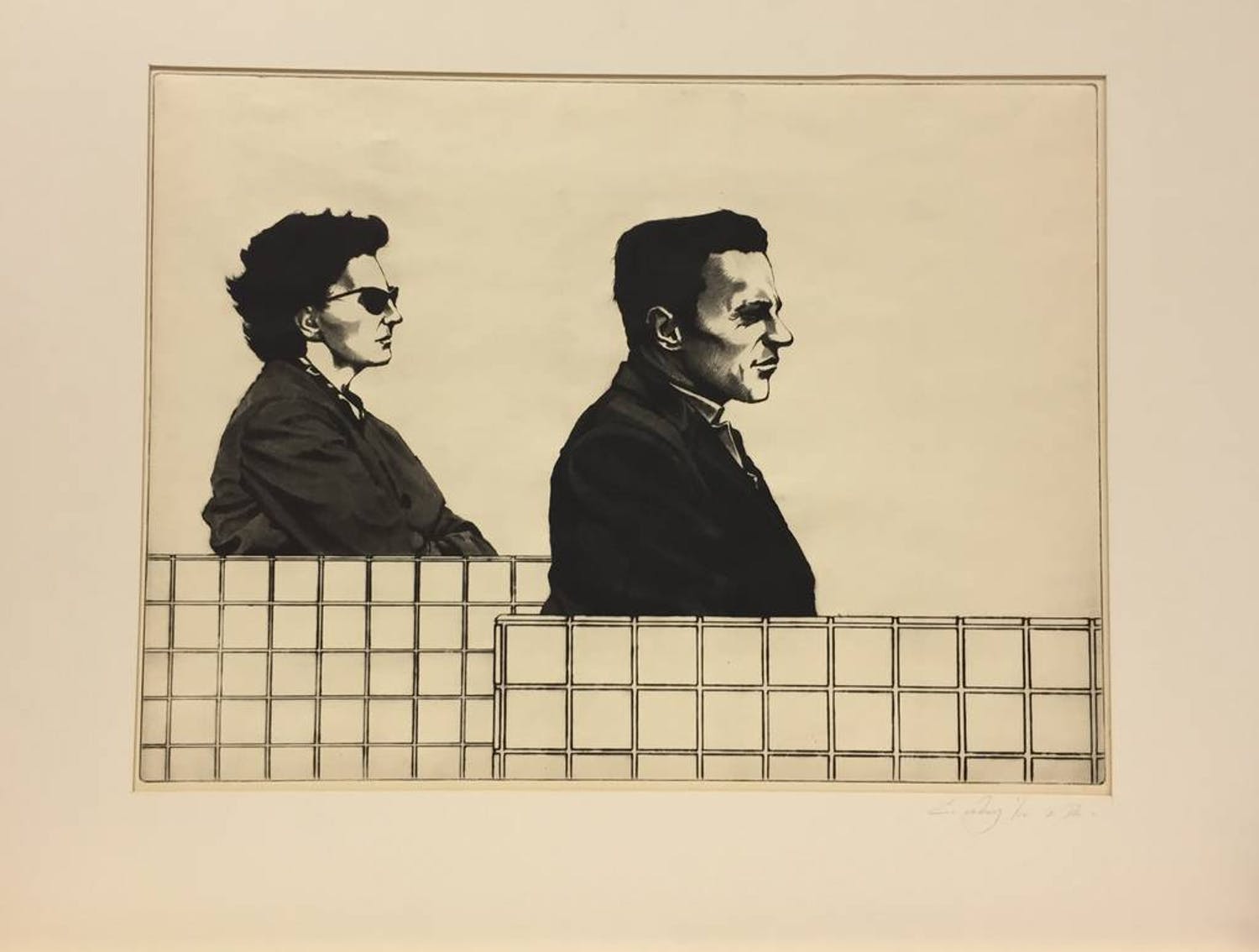 Ed Van Der Kooy 2 Etsen Observeren Jeugd Sold View The Auction Result Kunstveilingnl