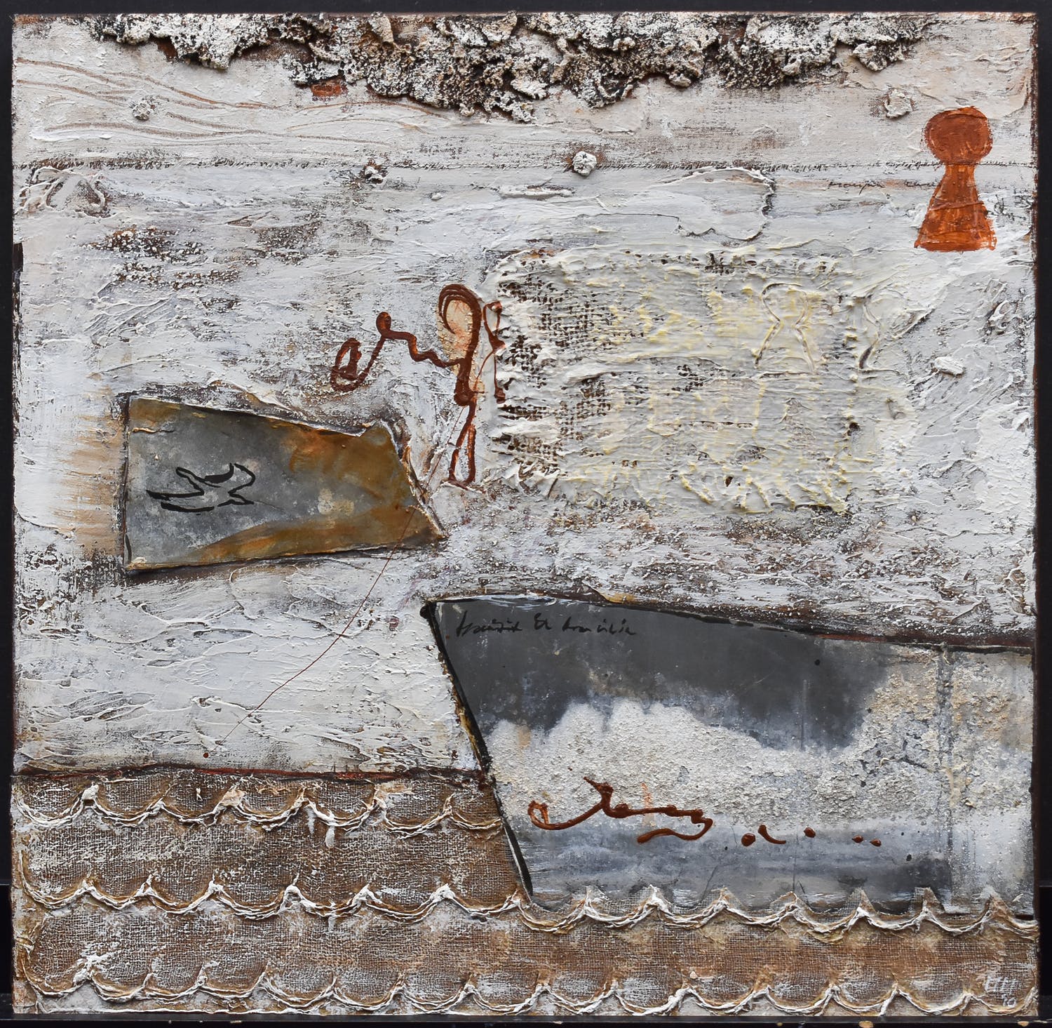 Miriam Monchen - abstract Verkocht | Kunstveiling.nl