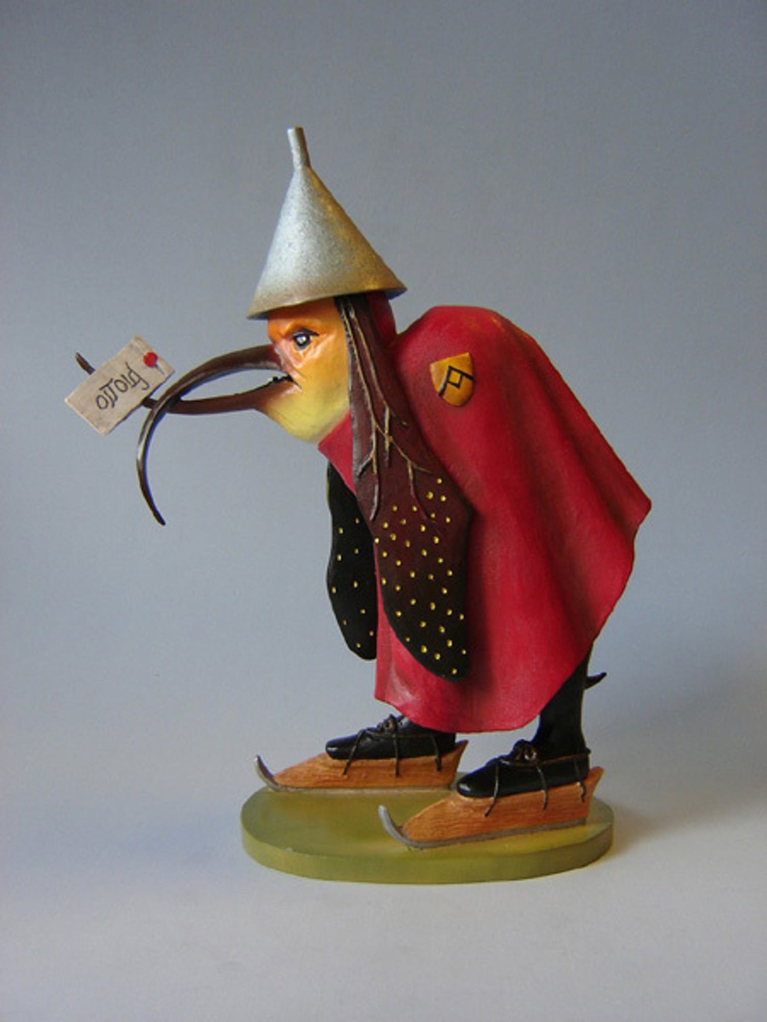 Curiosa - Hieronymus BOSCH- Bird With Letter From St Anthony Sculpture ...