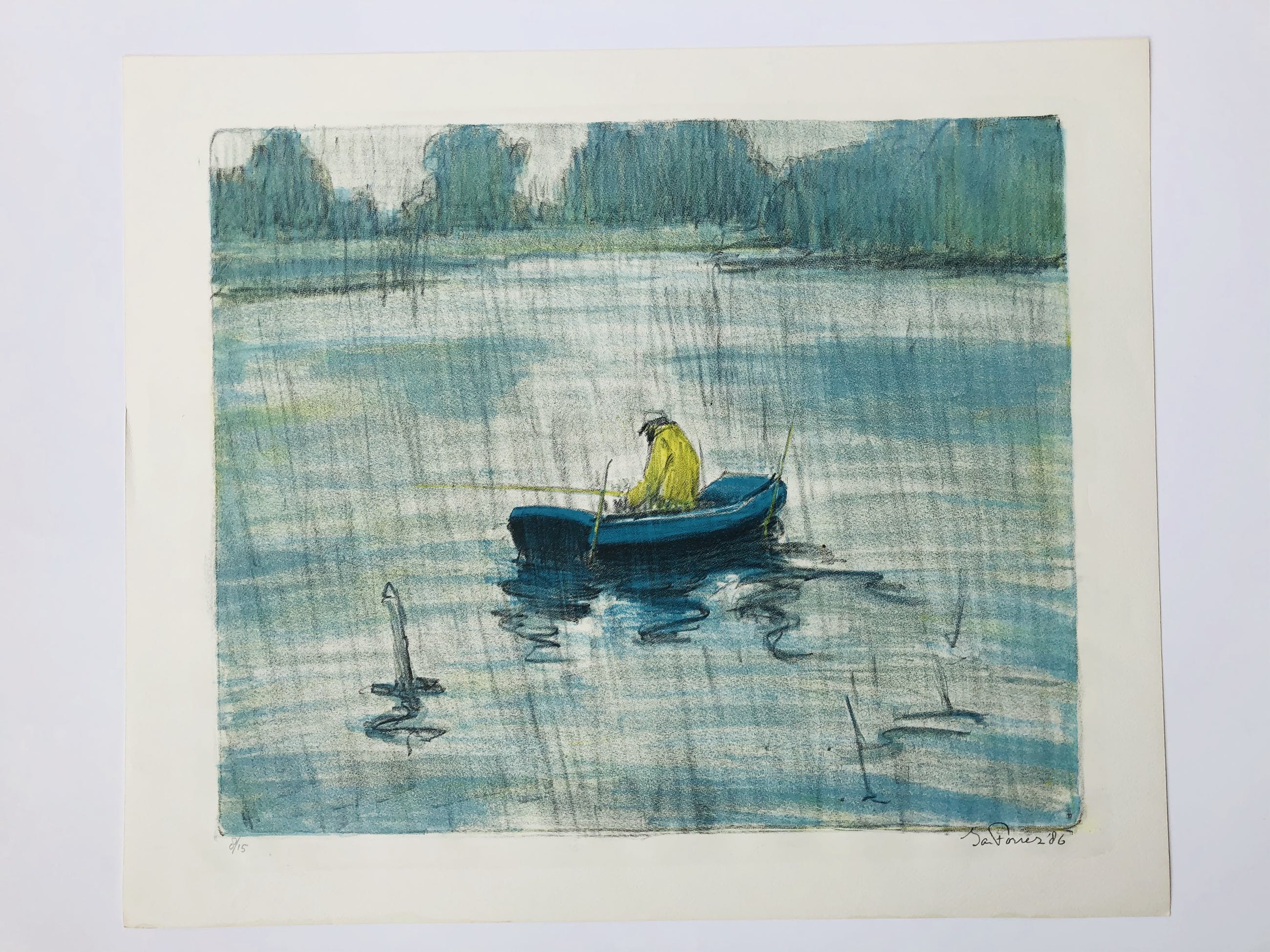 Jan Forrer - De visser Verkocht | Kunstveiling.nl