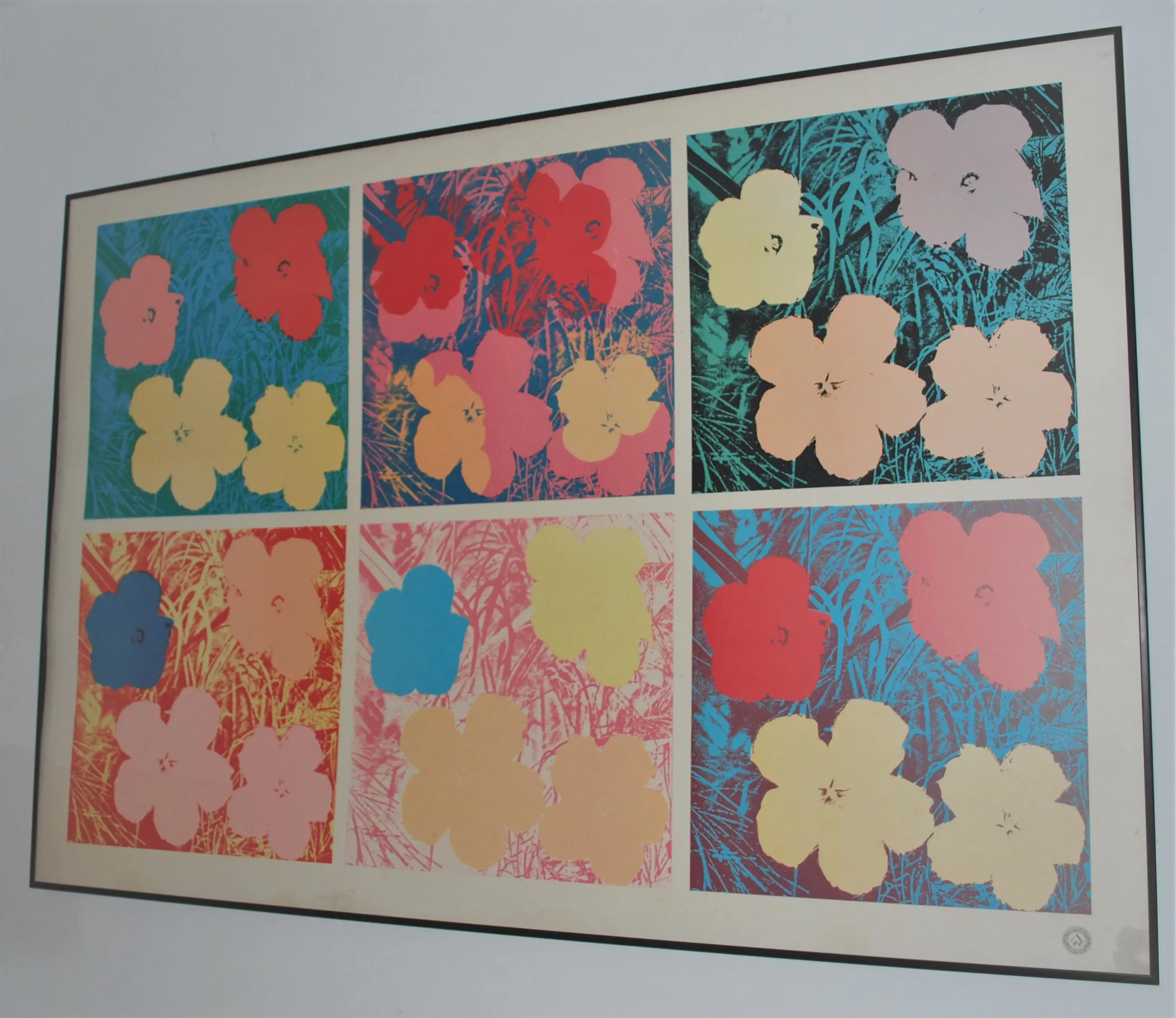 Andy Warhol Flowers 1970