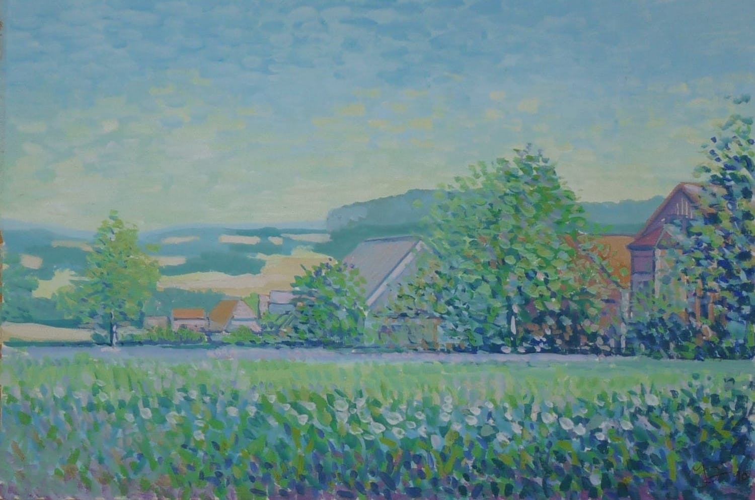 Jan Bernard Meinen - Zomer 1990 Verkocht | Kunstveiling.nl