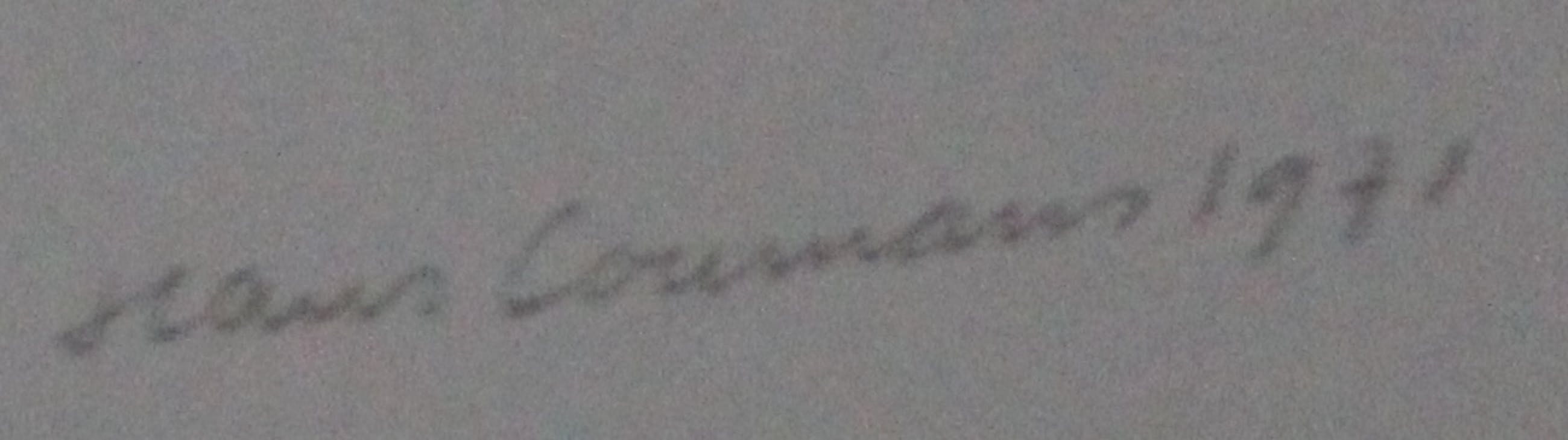 Hans Coumans - Litho - 1971 Verkocht | Kunstveiling.nl