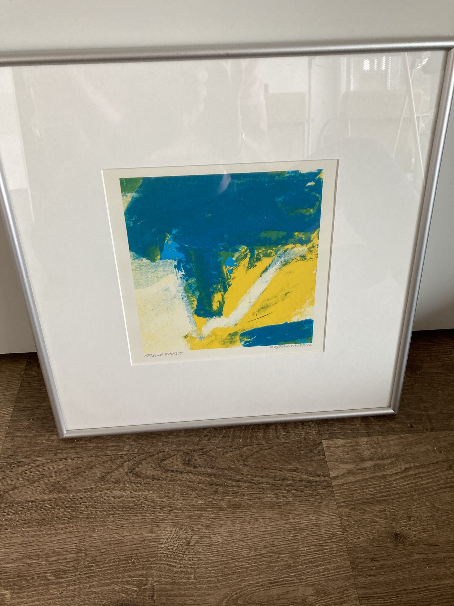 Gerard van Iersel - Kleurenzeefdruk z.t. Verkocht | Kunstveiling.nl Gerard van Iersel - Kleurenzeefdruk z.t. Verkocht | Kunstveiling.nl