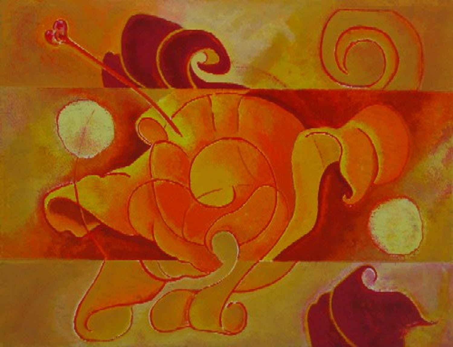 Jan van Delft - Kleurenzeefdruk LELIES Handgesigneerd. Verkocht ...