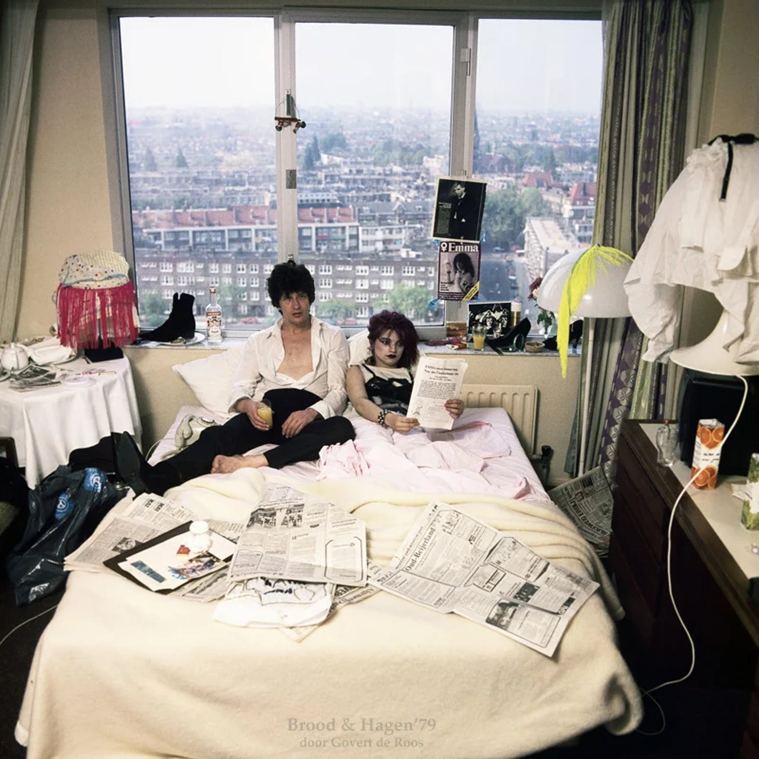 Govert de Roos - Herman Brood en Nina Hagen Verkocht | Kunstveiling.nl