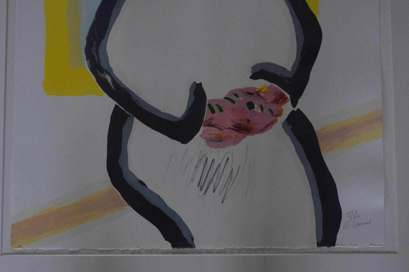 Roger Raveel - litho - La Berceuse verkocht! Bekijk de veilingopbrengst.