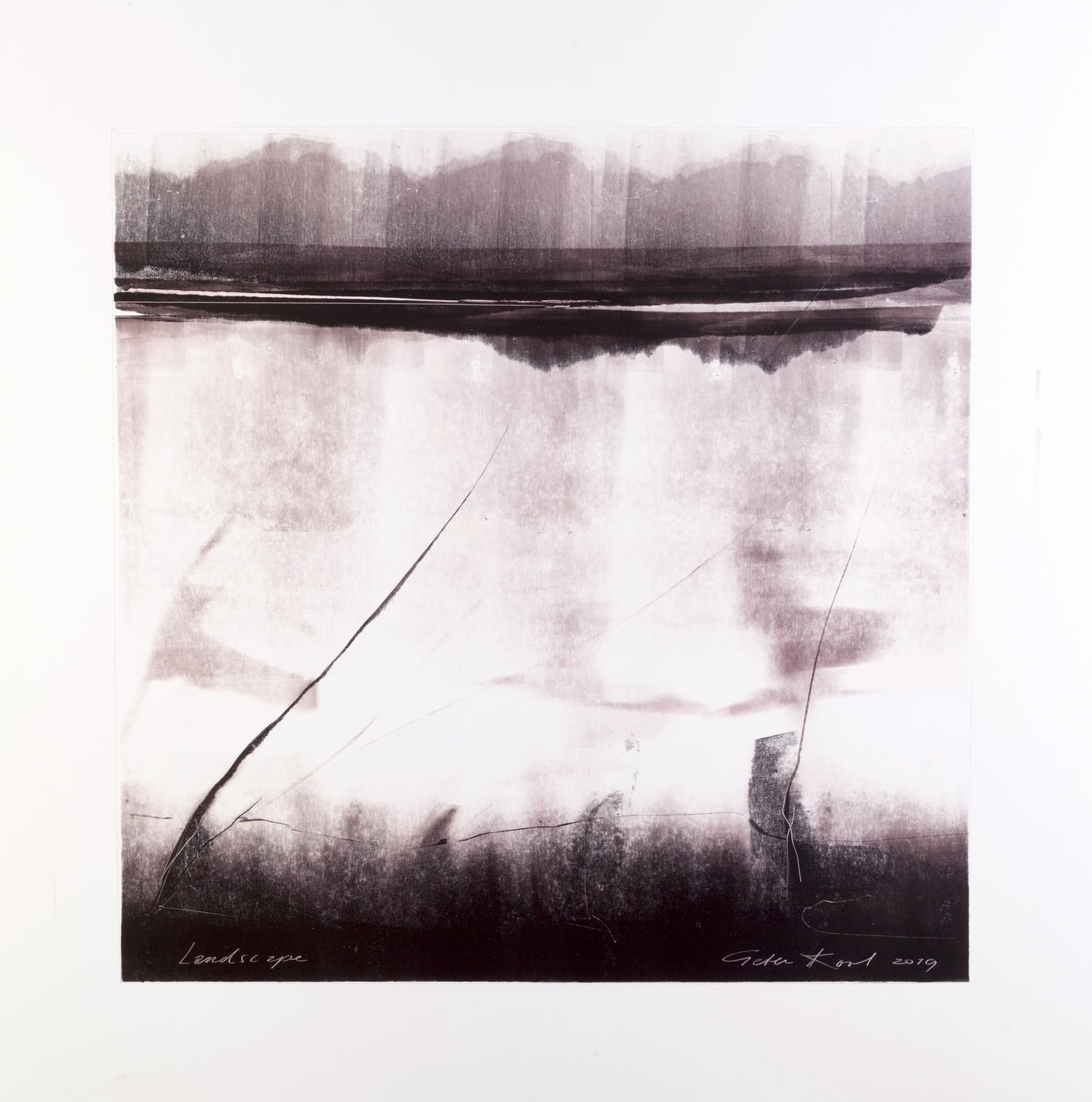 Peter Kool - “Untitled” Landscape kopen? Bied vanaf 275! | Kunstveiling.nl