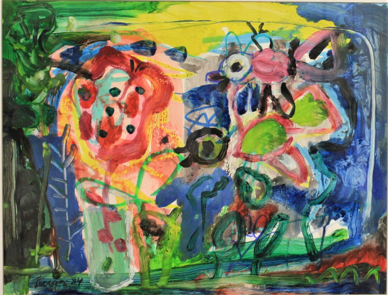 Hans Truijen - ORIGINEEL WERK 1984 LIMBURG Verkocht | Kunstveiling.nl