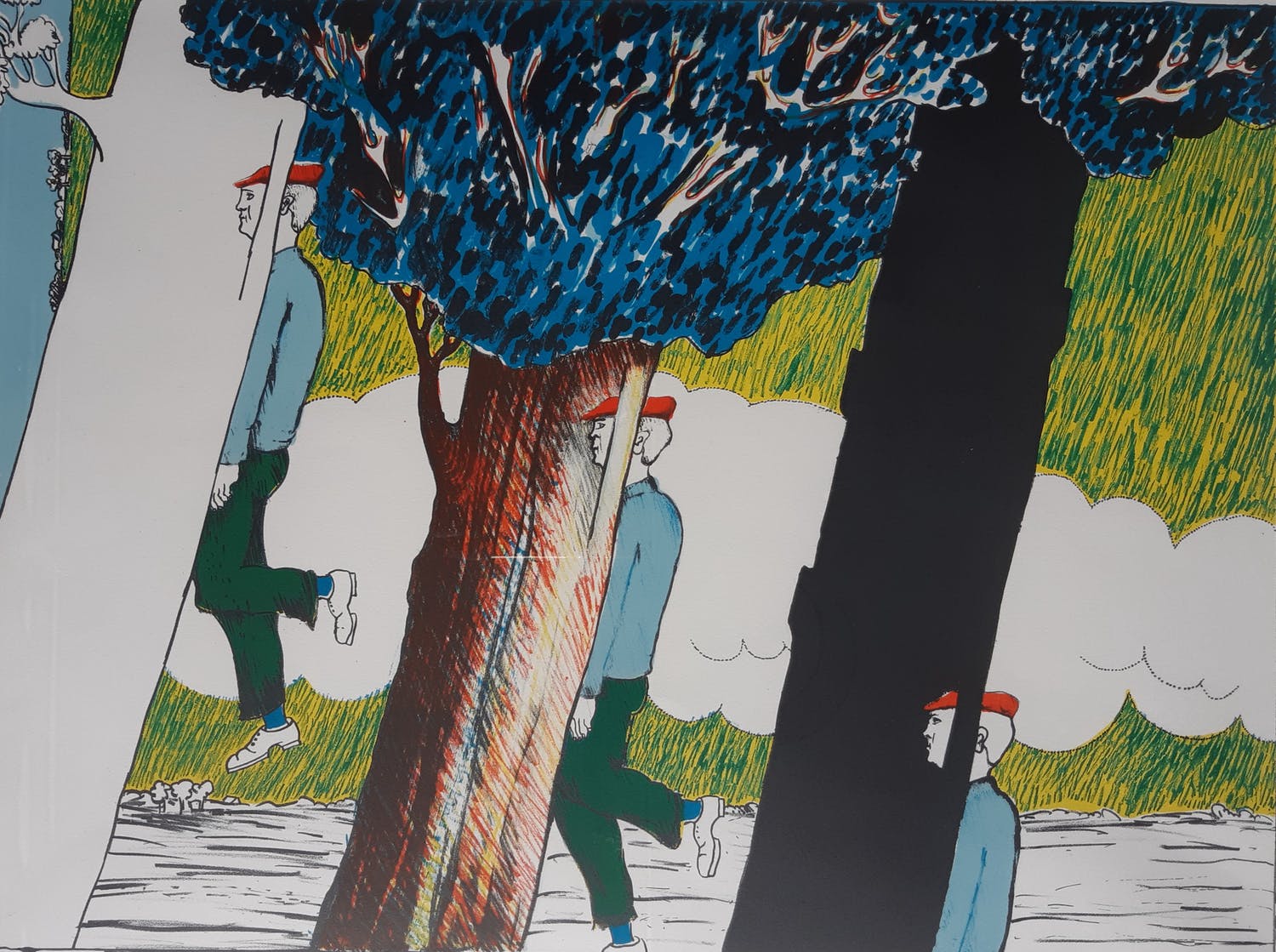 Hannes Postma - Code: 3 x 2 Verkocht | Kunstveiling.nl