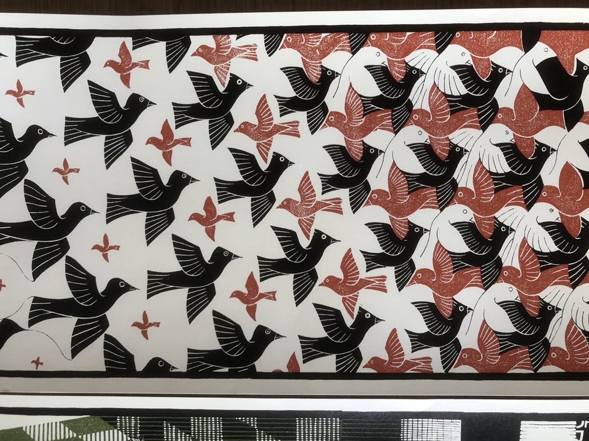 M.C. Escher - M.C Escher Metamorphose Lithograph 1972 C.w Breugel ...