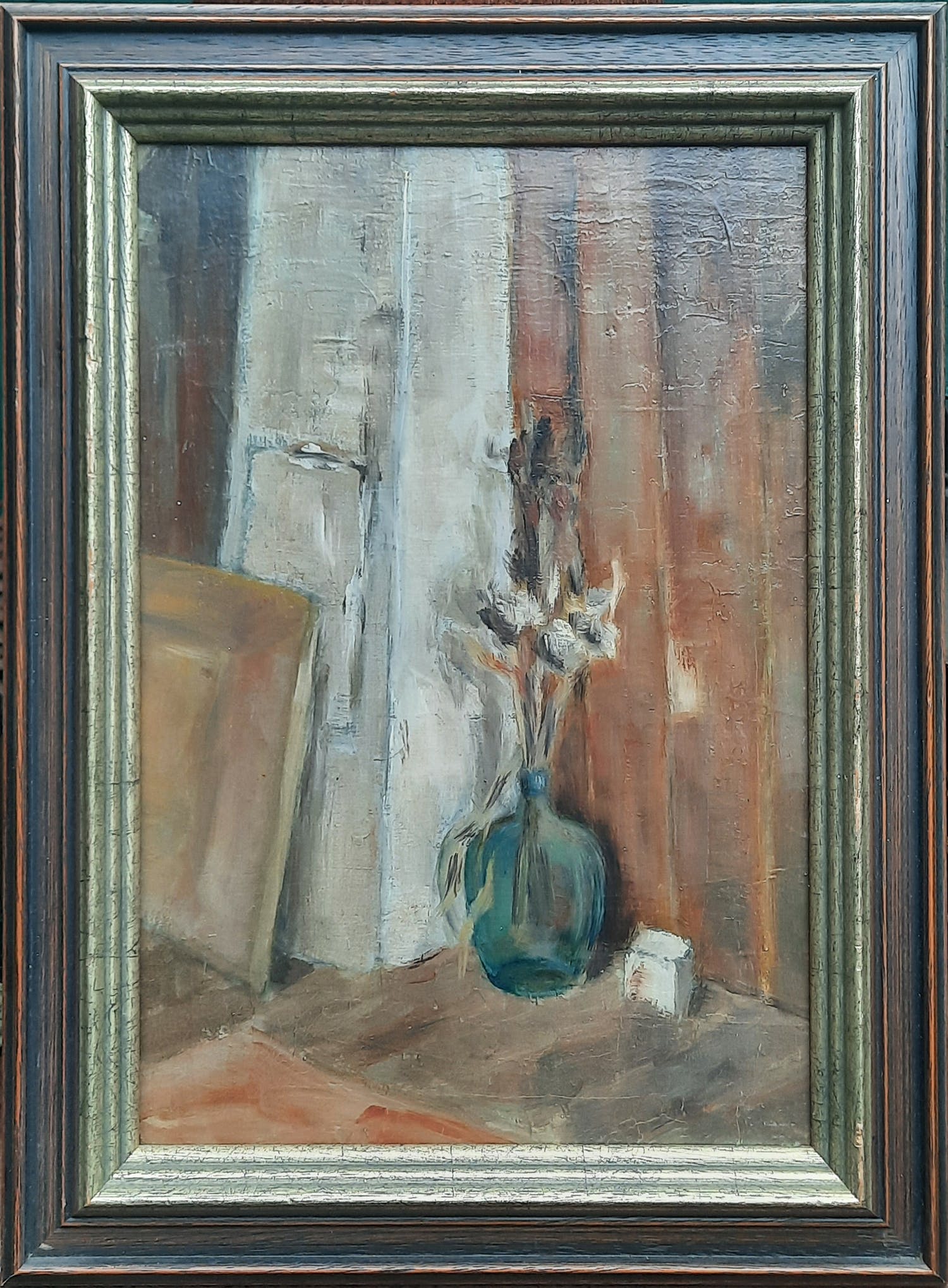 Frans Room - Fles met Droogbouqet Verkocht | Kunstveiling.nl