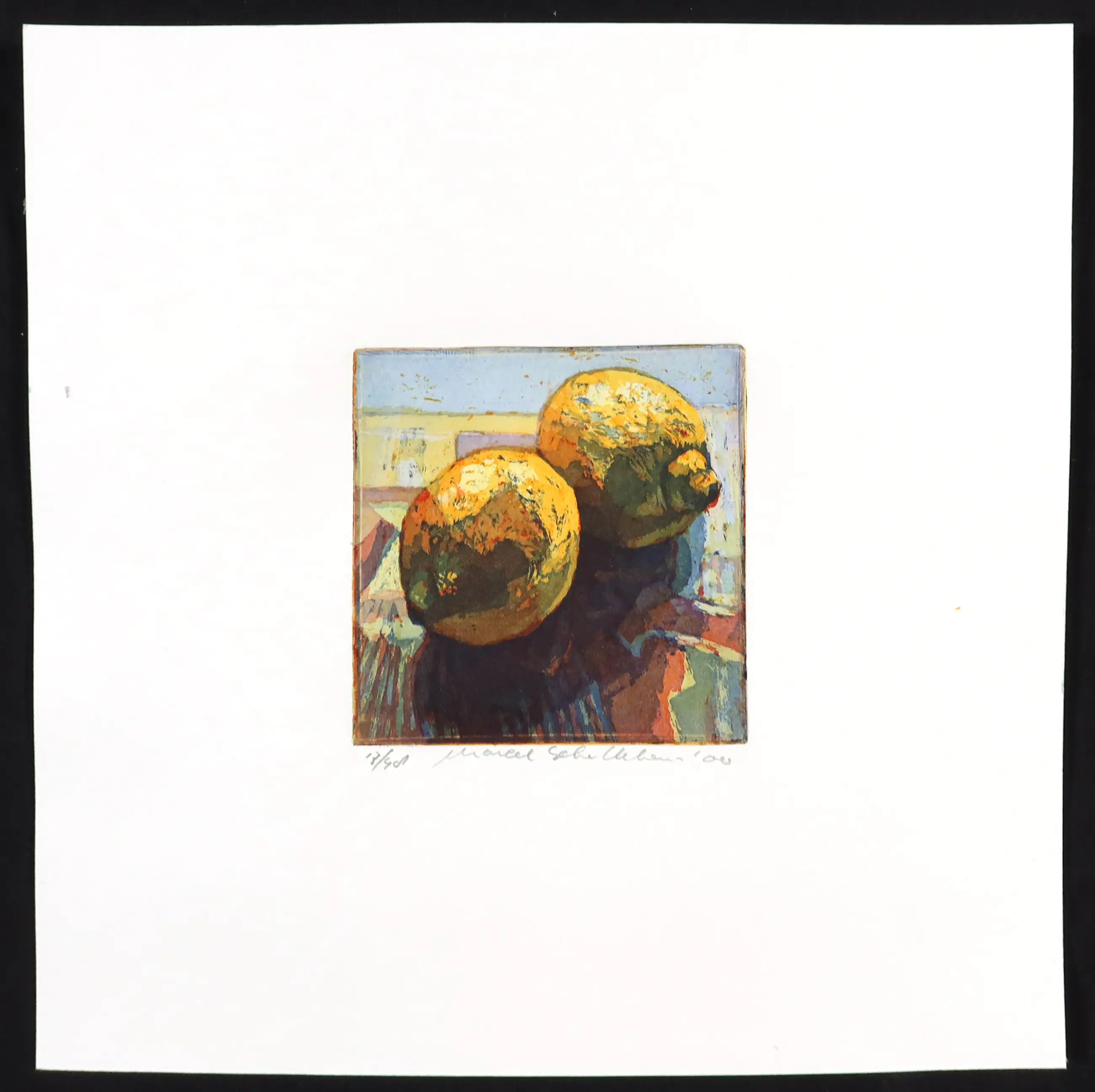 Marcel Schellekens - Kleurenets, Z.T. Stilleven met citroenen Verkocht ...