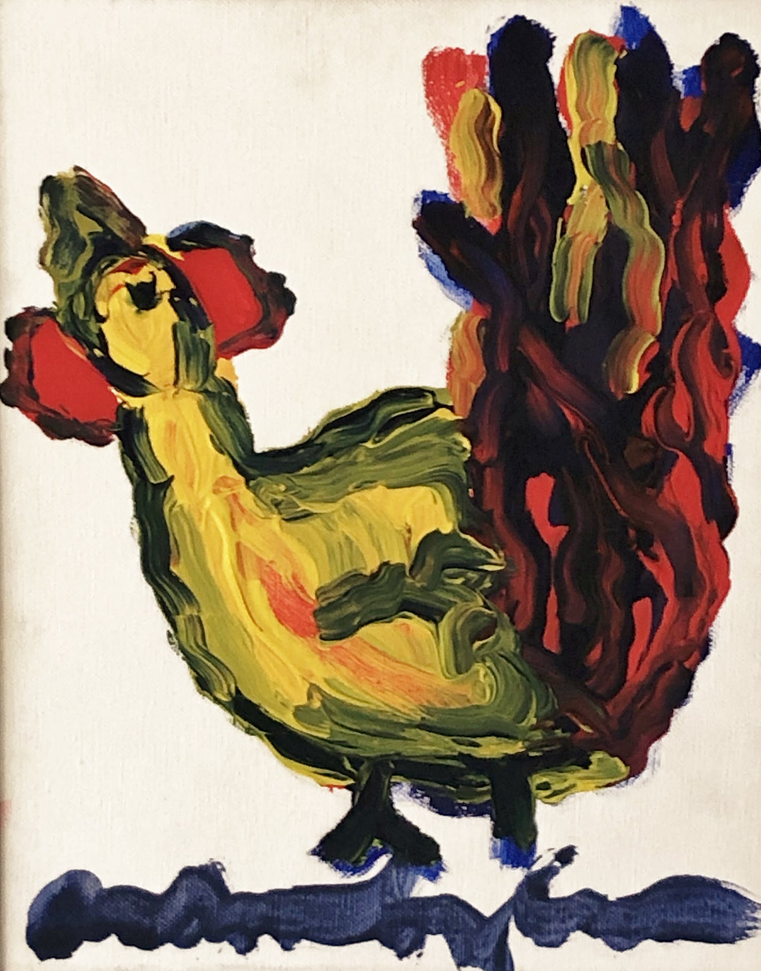 Anton Heyboer - De kip Verkocht | Kunstveiling.nl