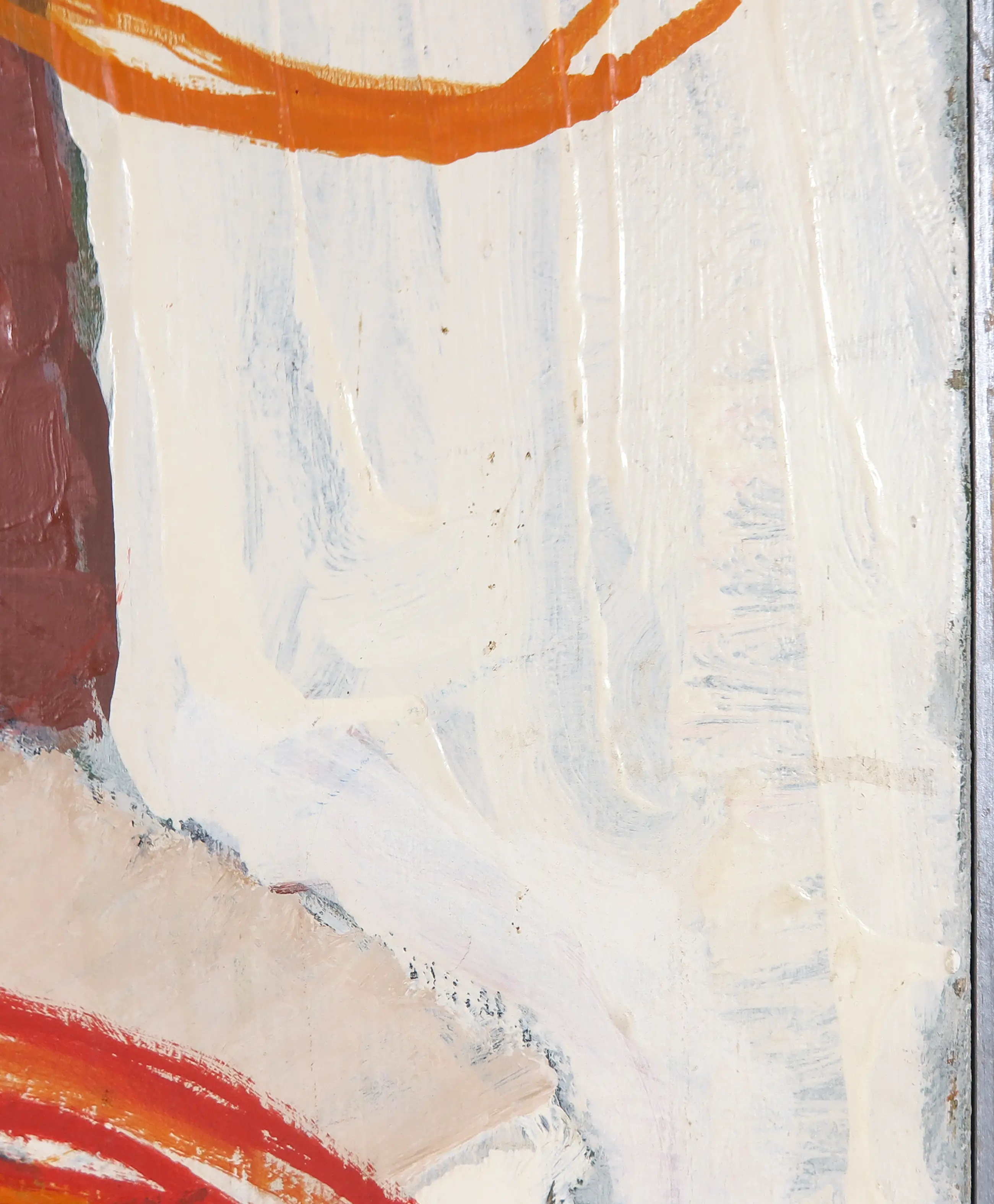 Jan Willem Maronier - Olieverf op doek, Moeder kust hand van huilend ...