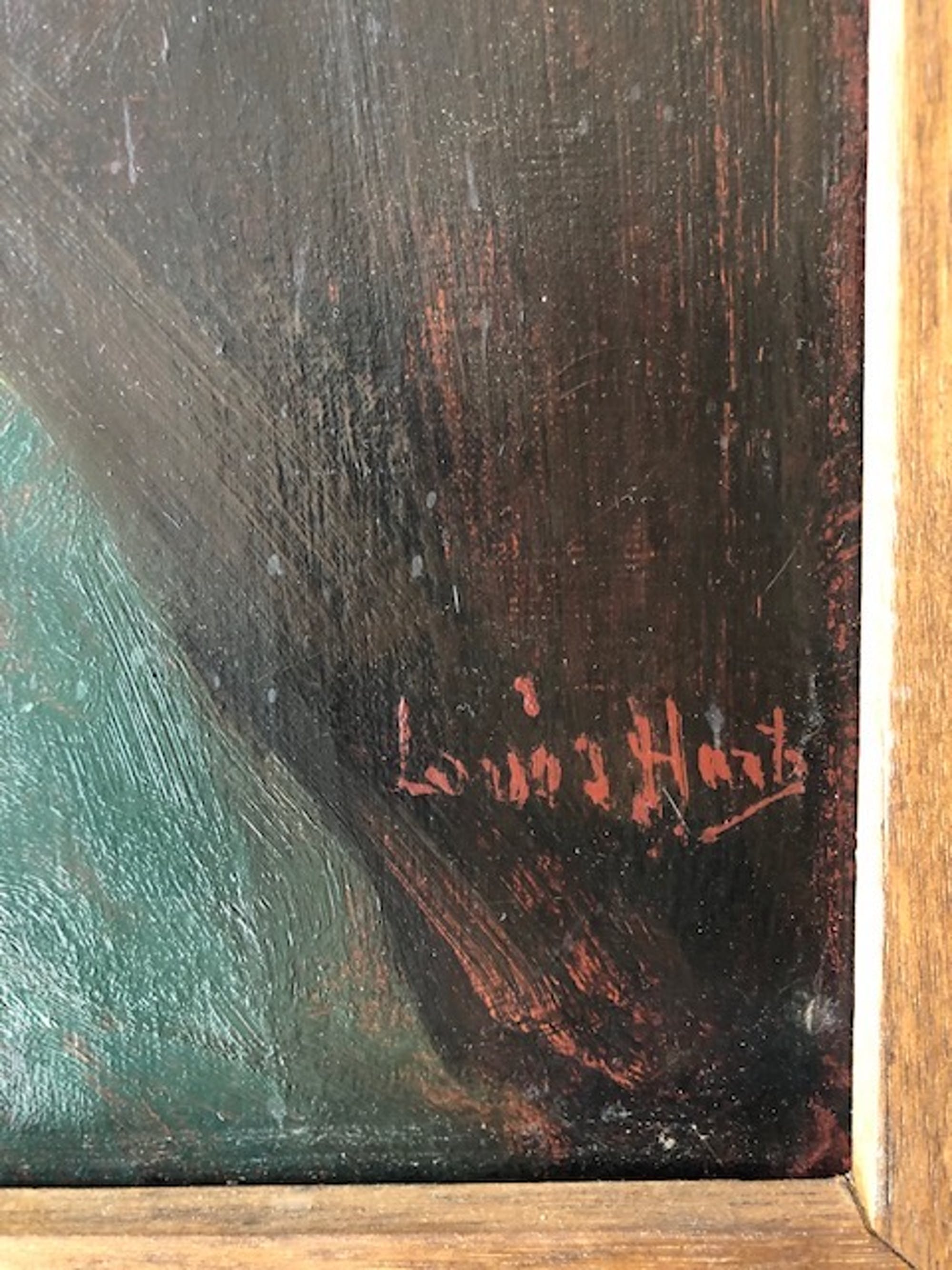 Louis Hartz - Portret meisje met strik kopen? Bied vanaf 300!