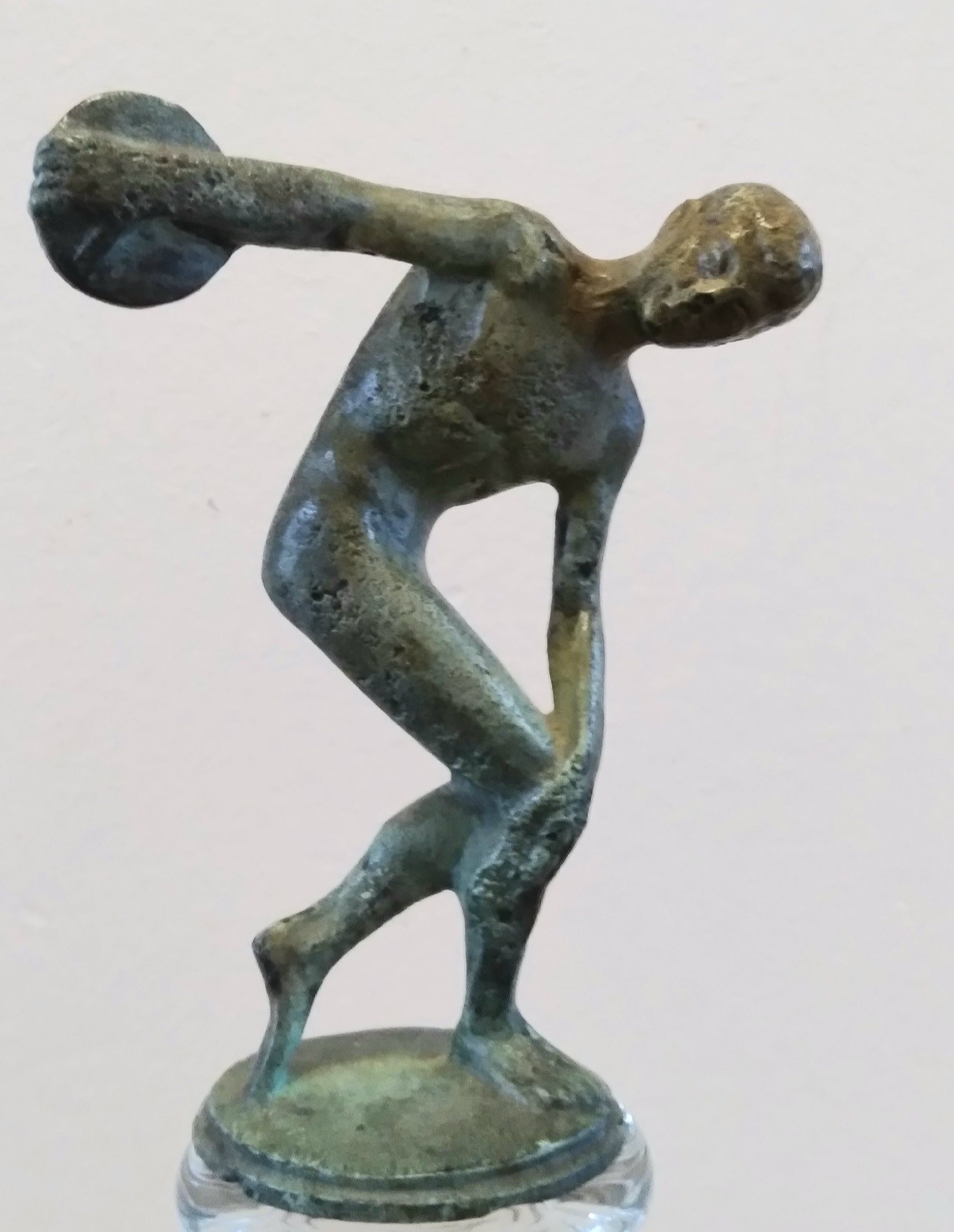 Brons - Bronzen beeld, discuswerper Verkocht | Kunstveiling.nl