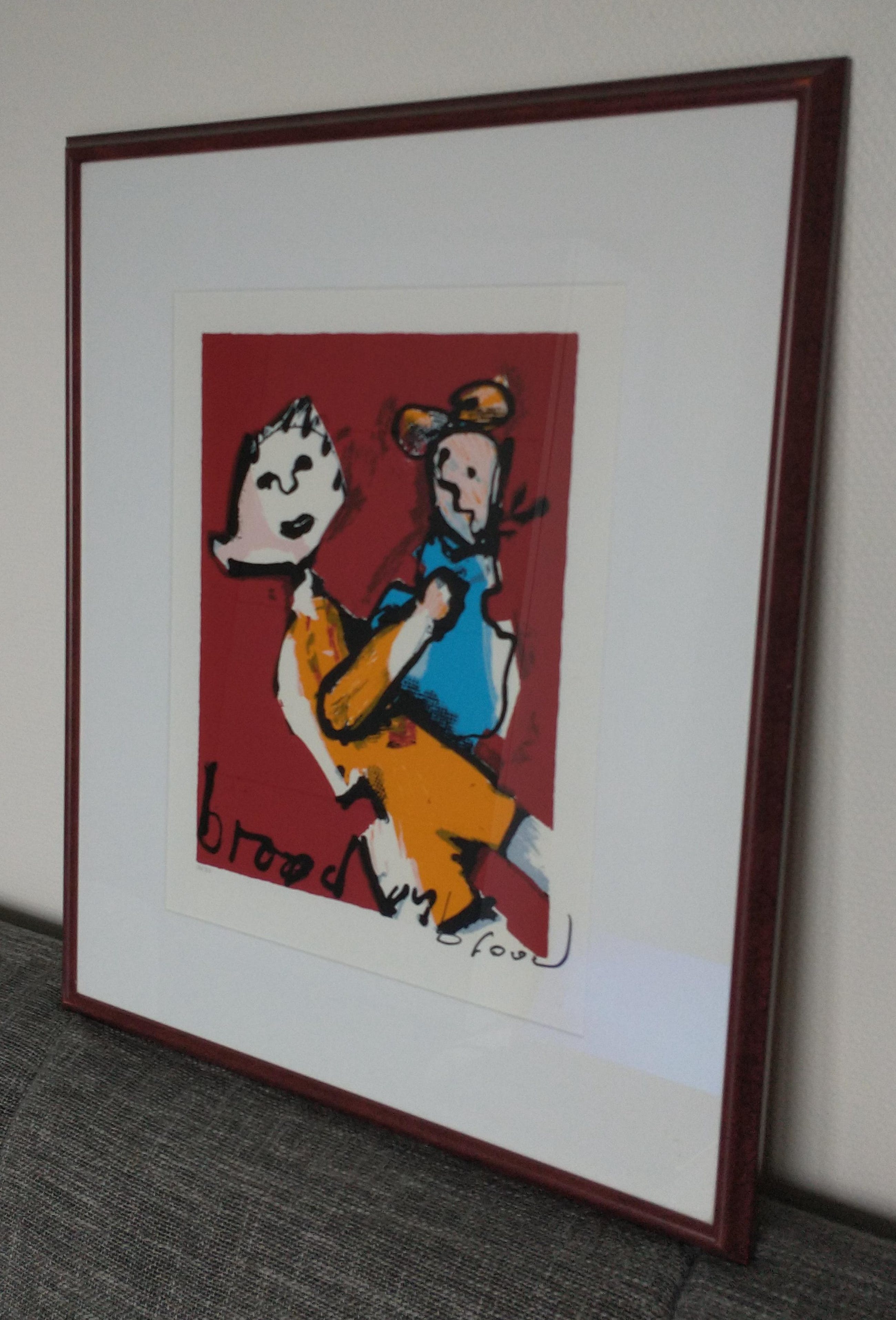 Herman Brood - Moeder en kind Verkocht | Kunstveiling.nl