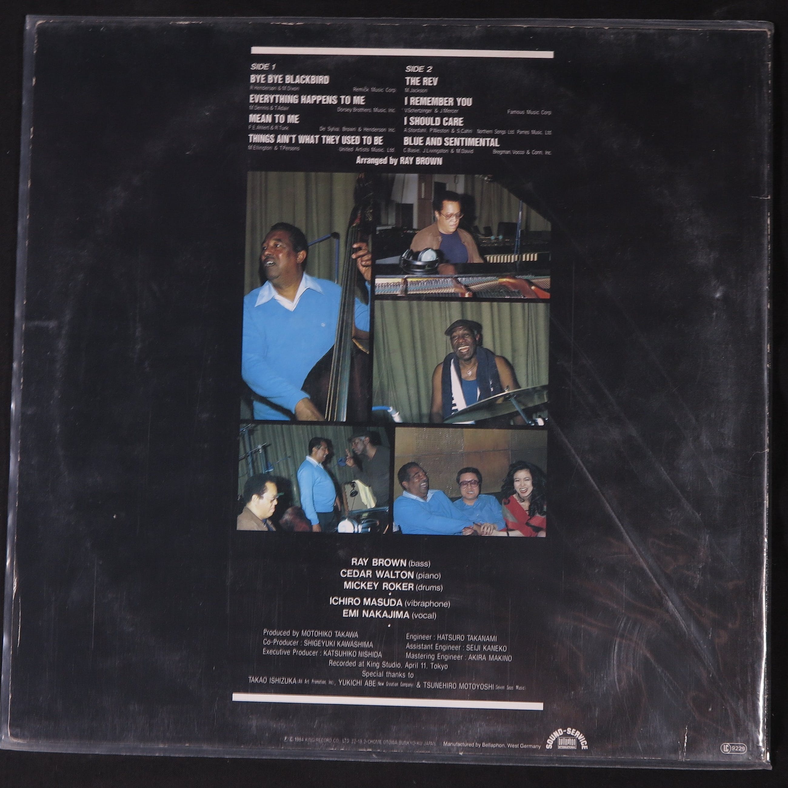 Ray Brown - Trio - Bye Bye Blackbird Verkocht | Kunstveiling.nl