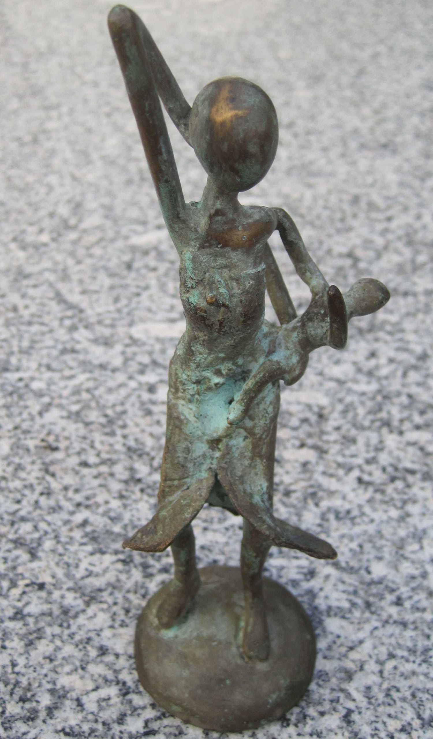 Brons (Onbekend) - Moeder en kind. Verkocht | Kunstveiling.nl