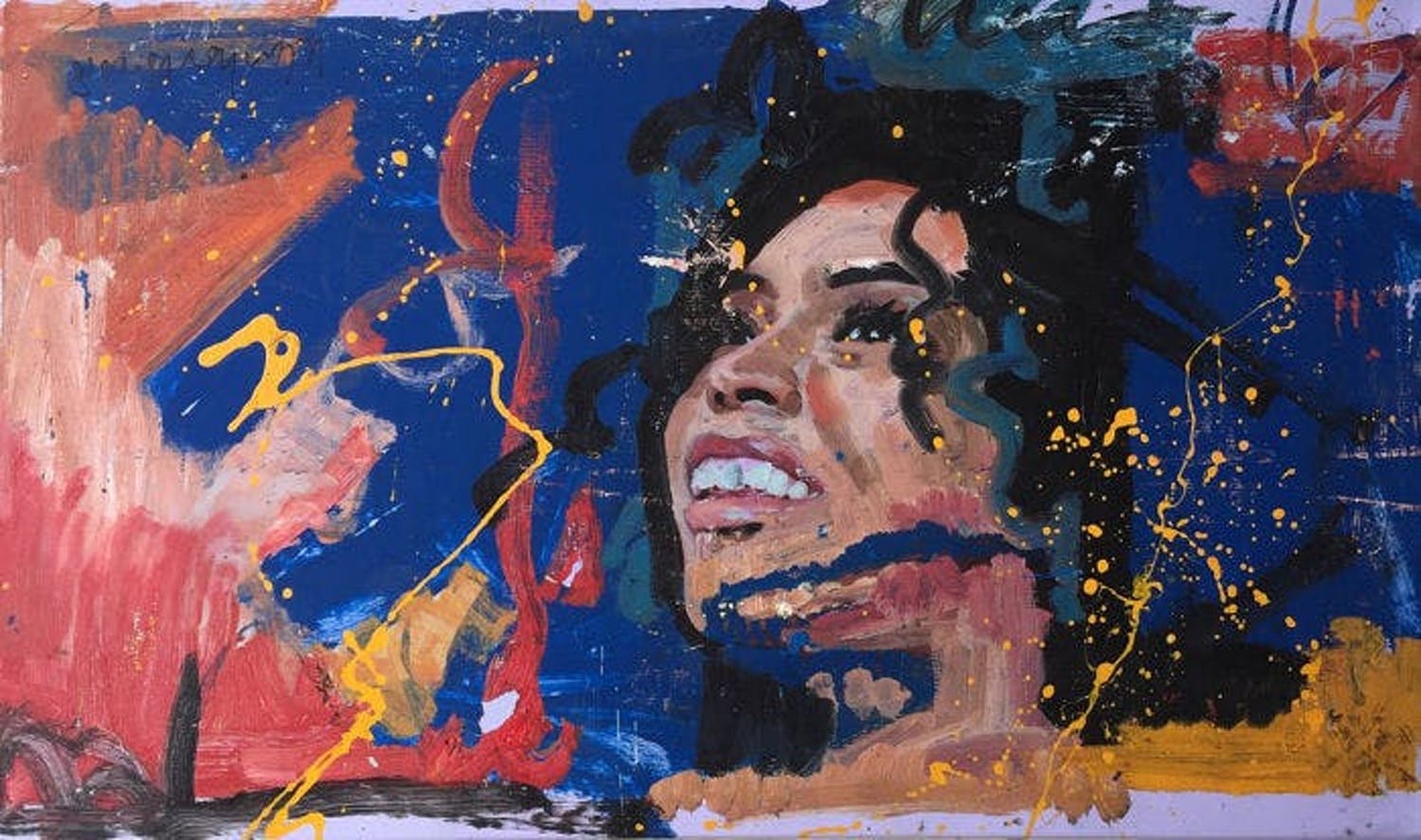 Peter Klashorst - Gemengde techniek op doek - Handgesigneerd 2018 ...