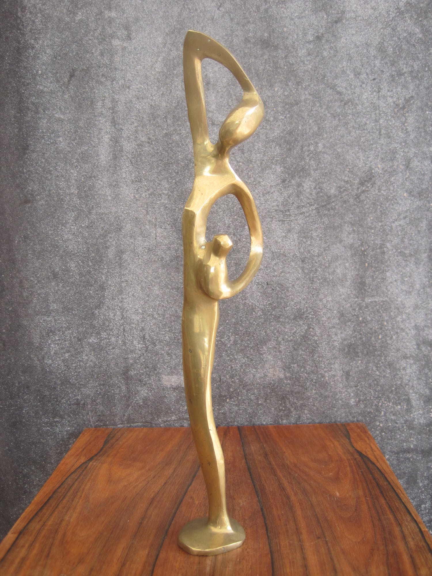 Brons (Onbekend) - Moeder en kind. Verkocht | Kunstveiling.nl