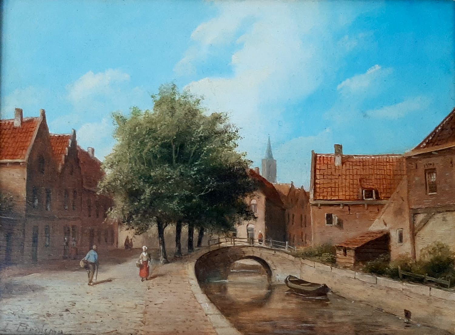 Johannes Hessel Brolsma - Stadsgezicht kopen? Bied vanaf 160 ...