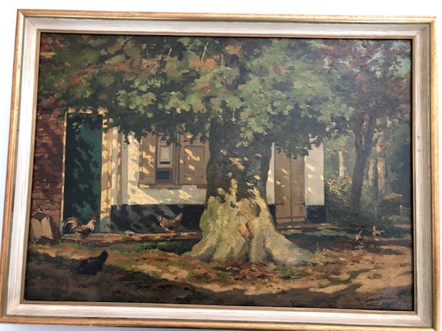 Jacob van Rossum - Zonnige Dag Verkocht | Kunstveiling.nl